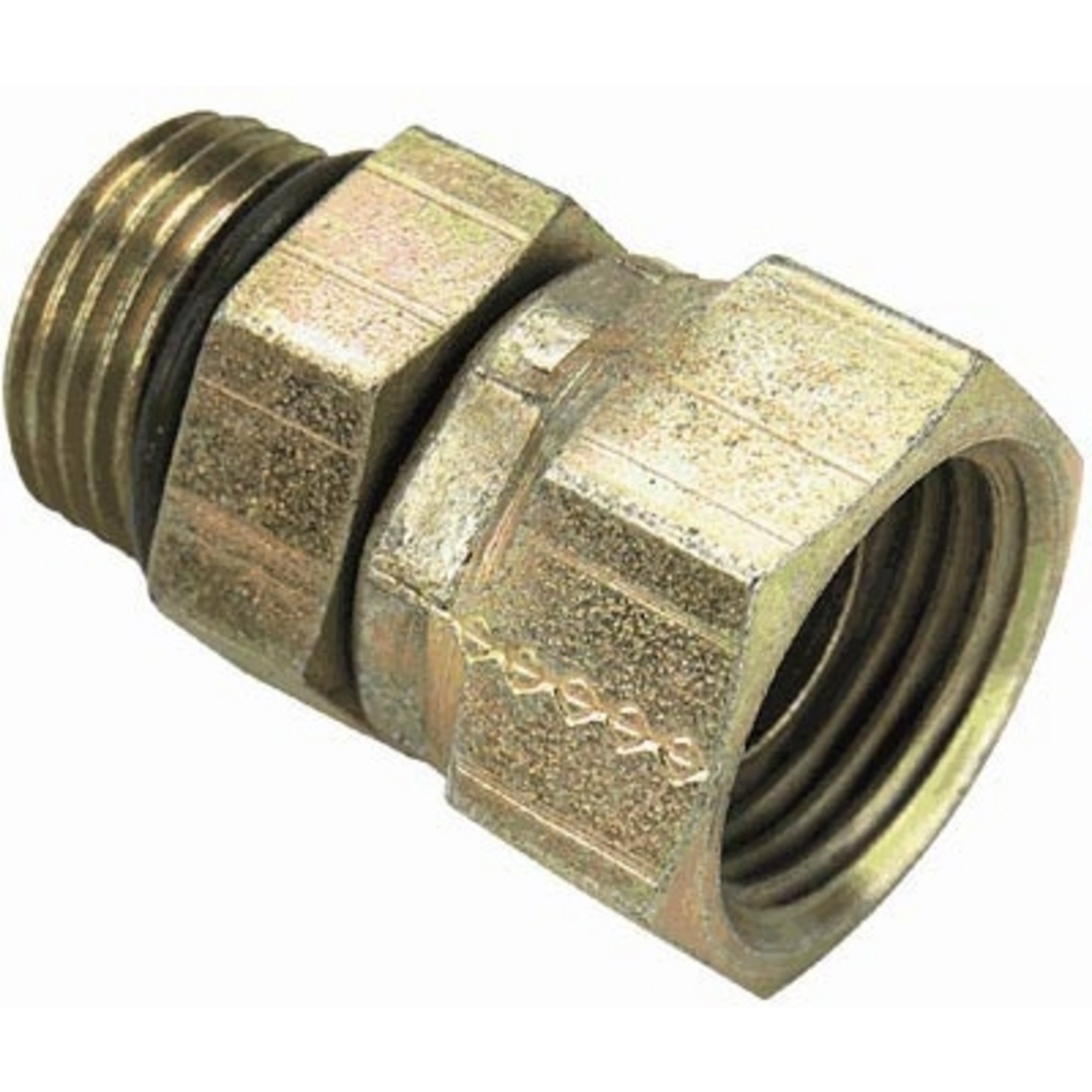 Buyers 3/8in. F NPSM x 3/8in. M STOR O-Ring Swivel Adapter | Northern Tool
