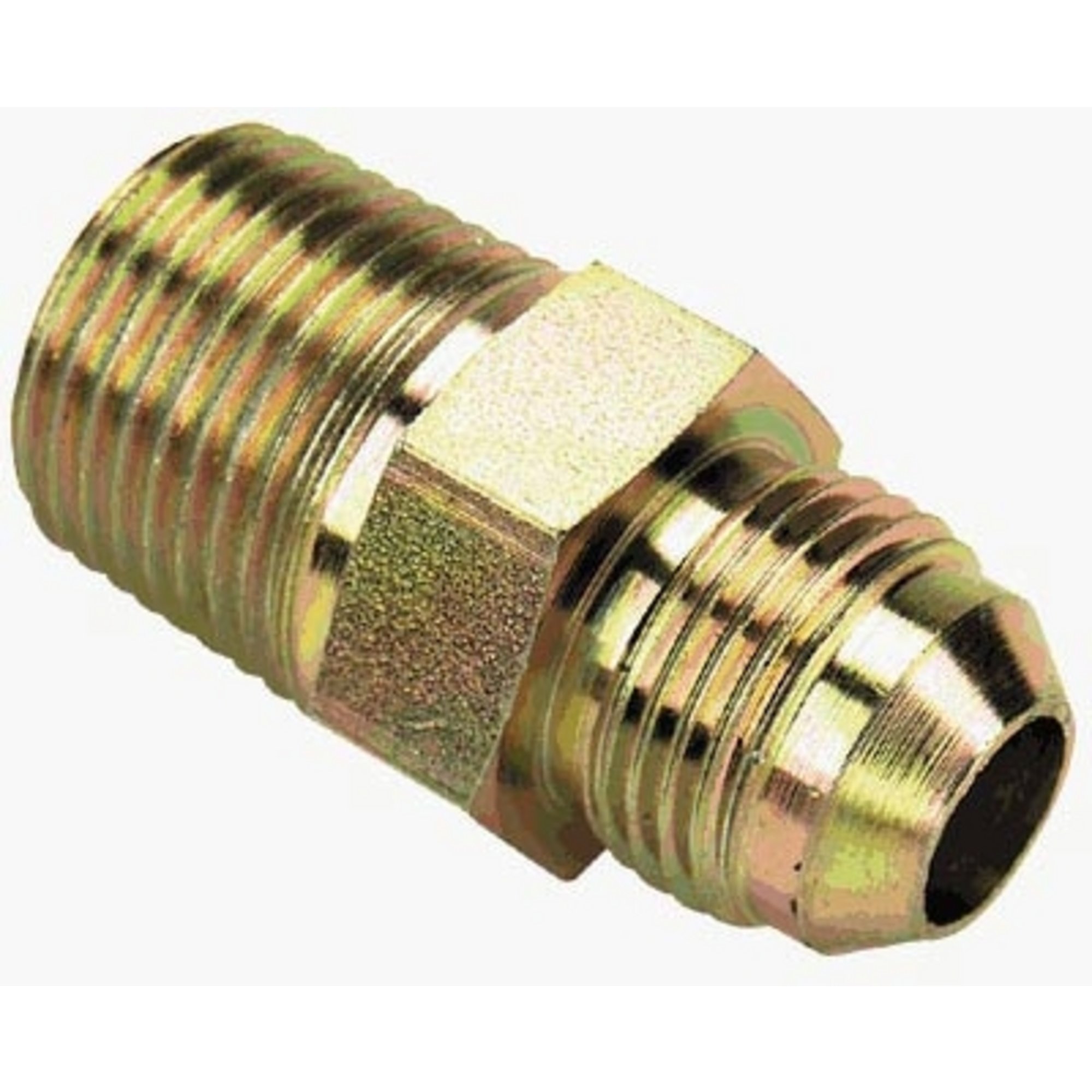 Buyers 1/4in. M JIC37 x 3/8in. M NPTF Male Connector | Northern Tool