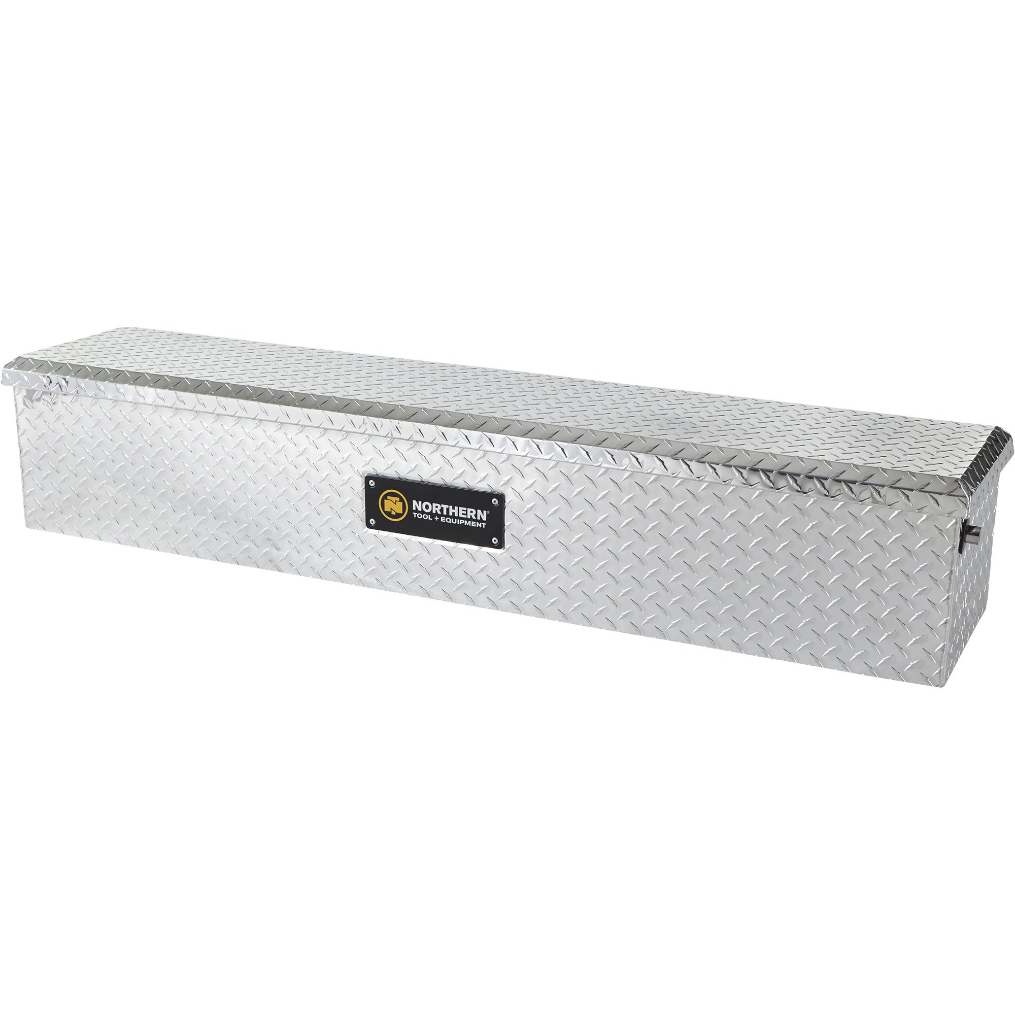 Northern Tool Sidebed Flush-Mount Truck Tool Box — Aluminum, Diamond ...