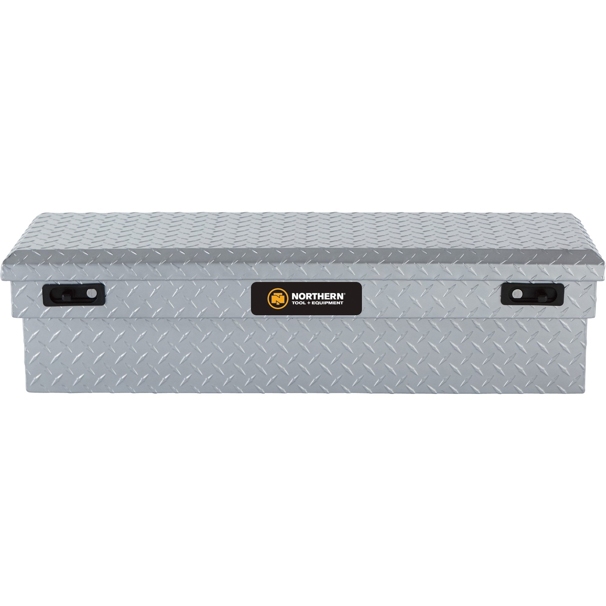 Northern Tool + Equipment Flush Mount Silver Truck Tool Box — Aluminum ...