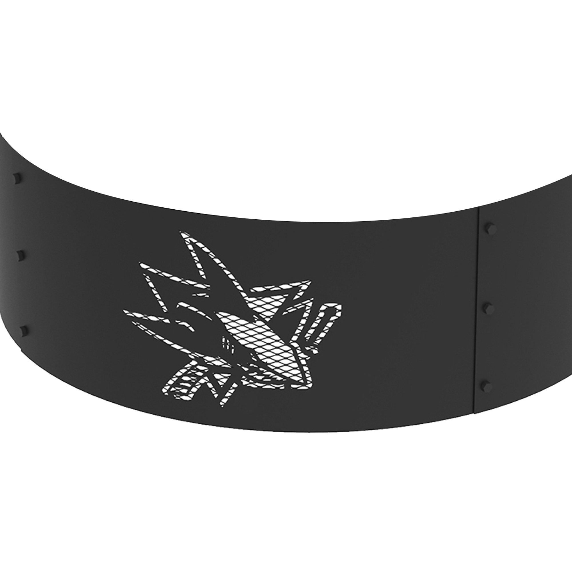 Blue Sky, 36in. Round Fire Ring- San Jose Sharks, Fuel Type Wood ...