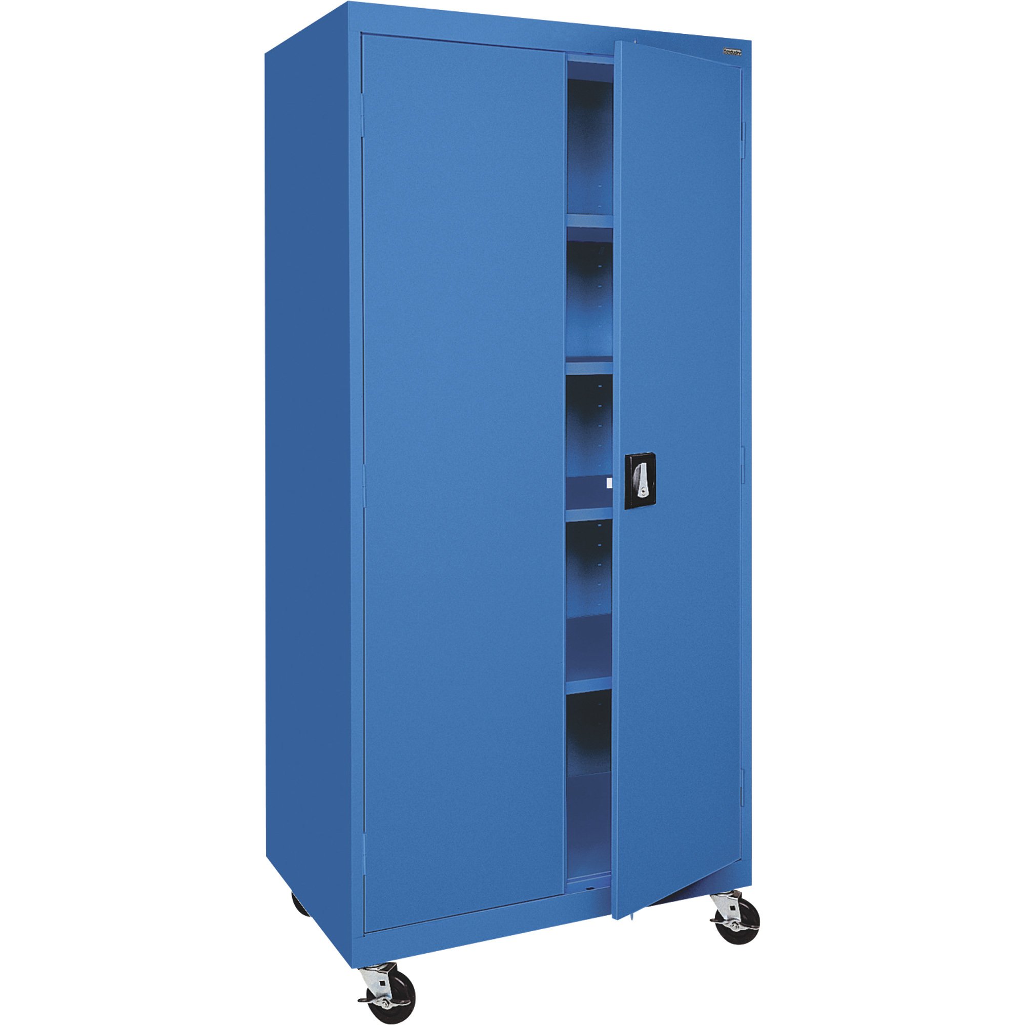Sandusky Lee Heavy-Duty Welded Steel Mobile Cabinet — 36in.W x 24in.D x ...