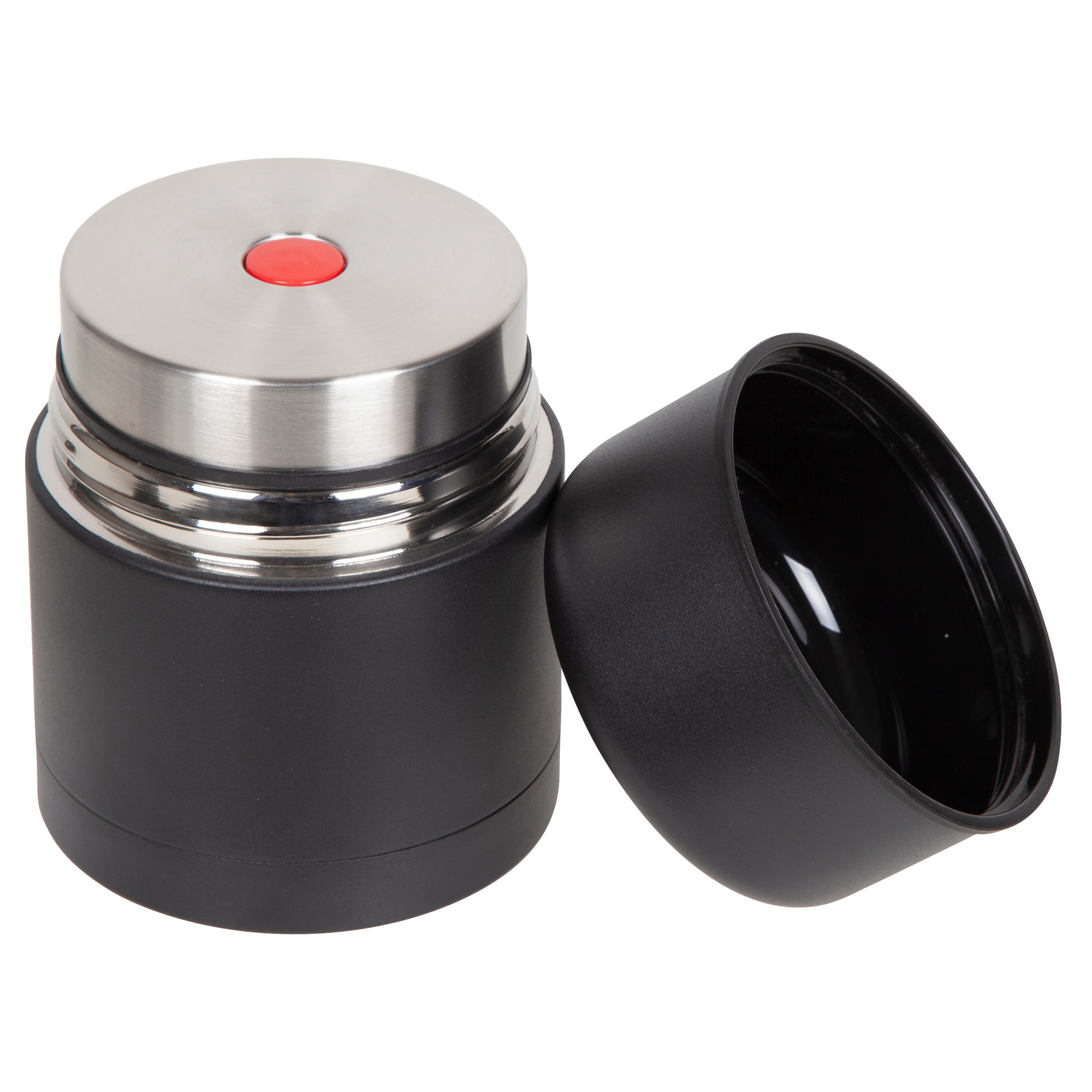 FIFTY/FIFTY, 17oz Black Food Storage Container, Included (qty.) 1 ...