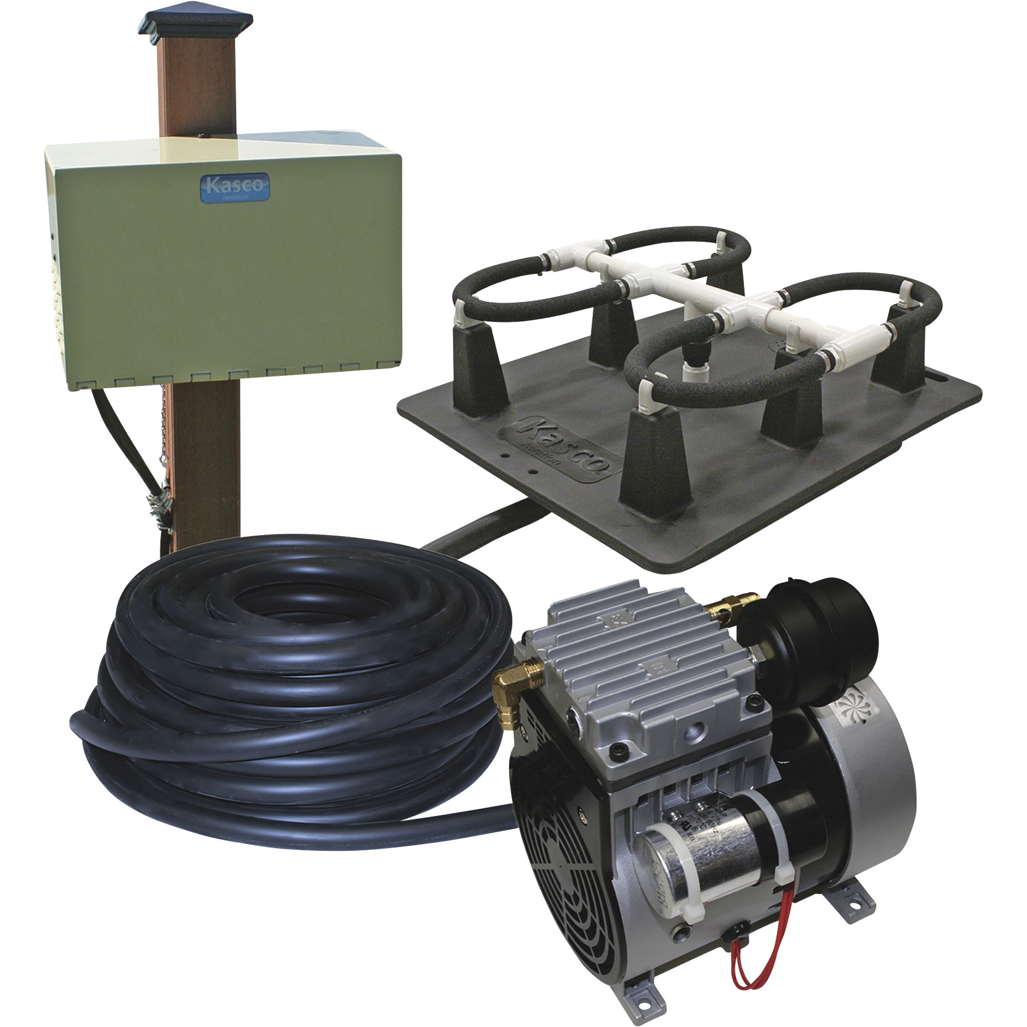 Kasco Robust Aire 1 Diffused Aeration System 1 5 Acre Pond Capacity Model Ra1 Pm Northern Tool
