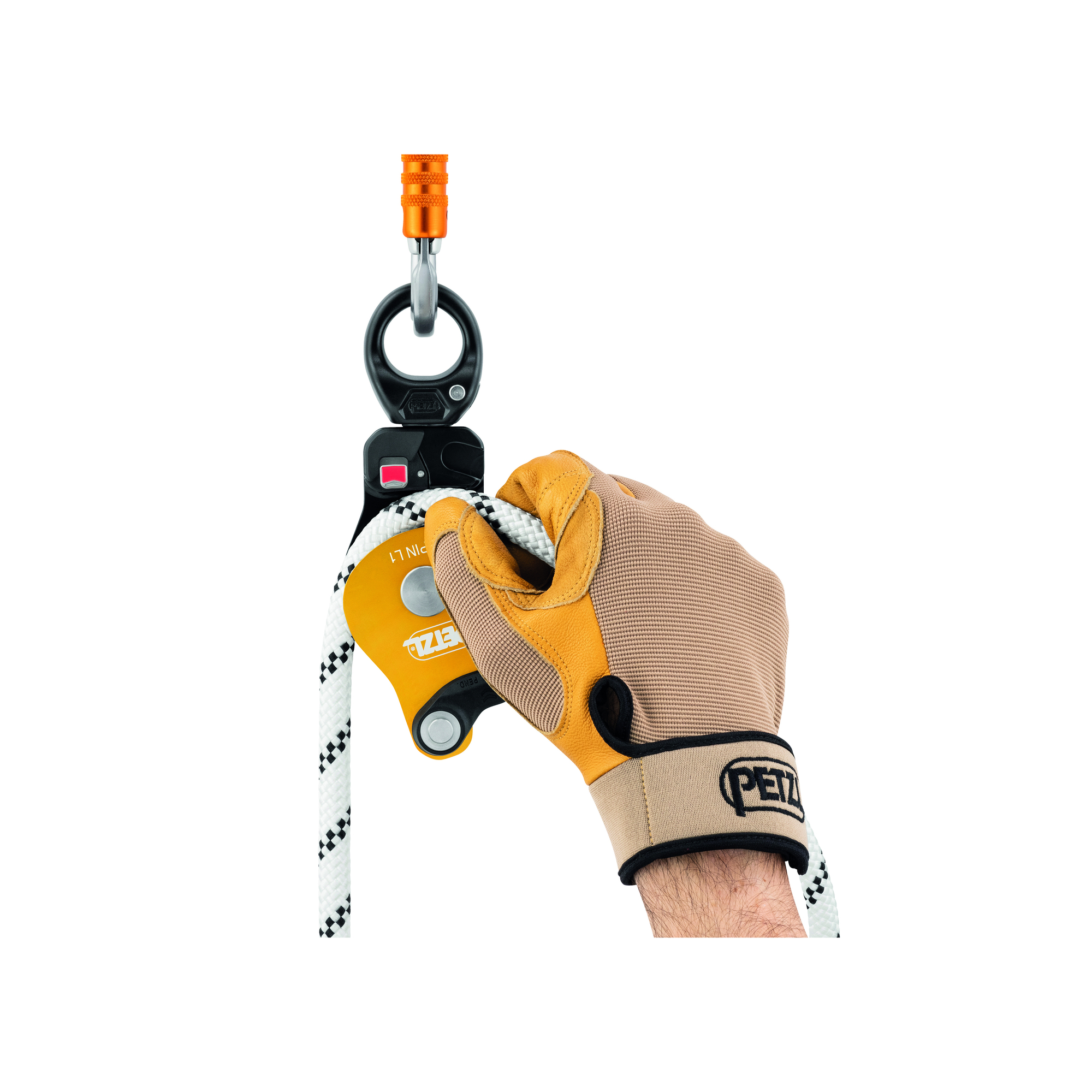 Petzl, SPIN L1 very efficient single pulley with swivel, Model ...