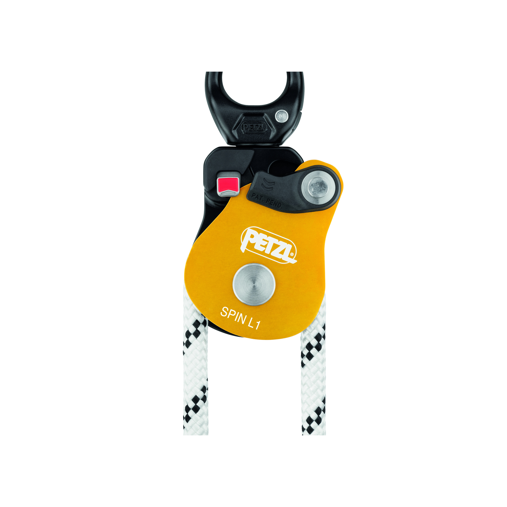 Petzl, SPIN L1 very efficient single pulley with swivel, Model ...