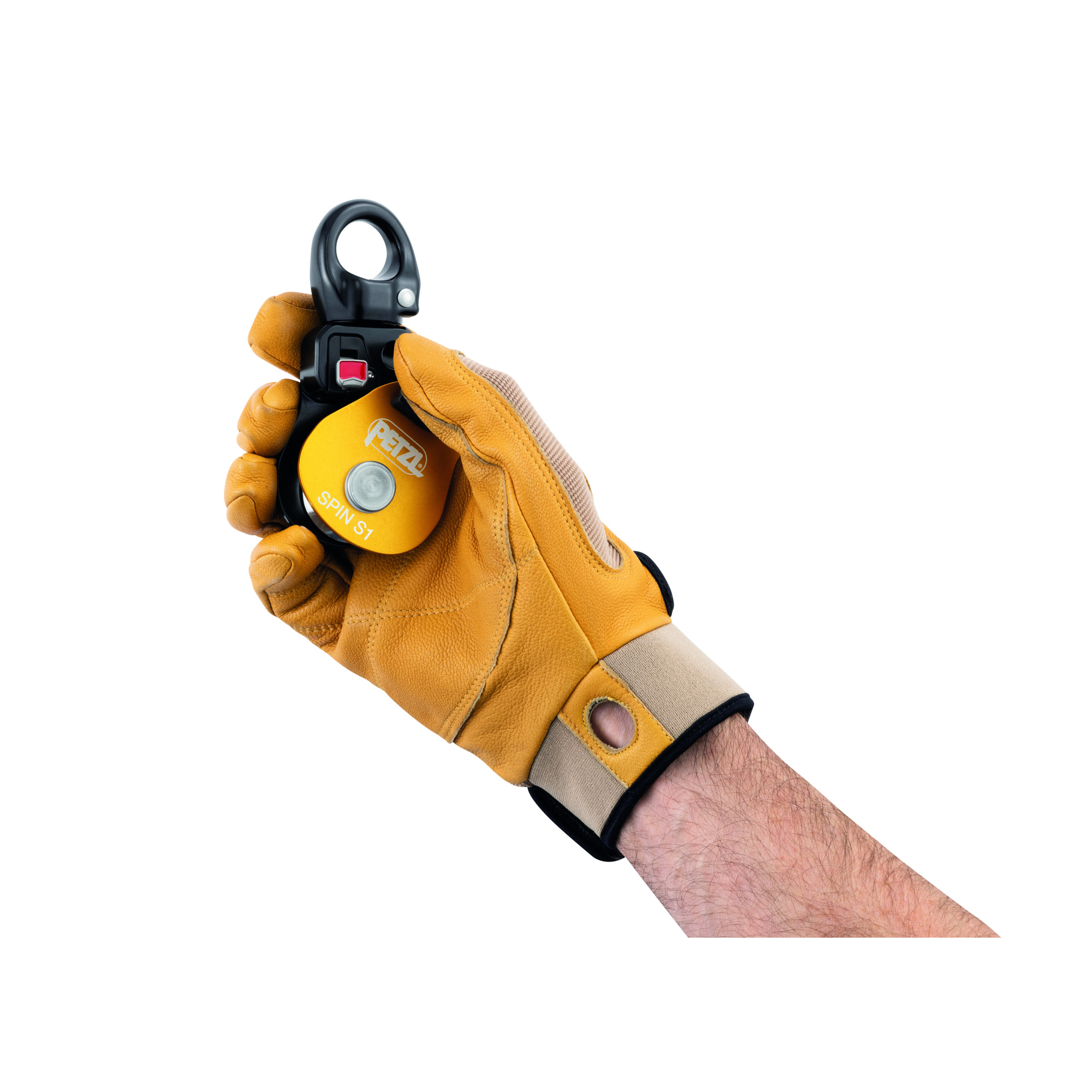 Petzl, SPIN S1 compact efficient single pulley with swivel, Model ...