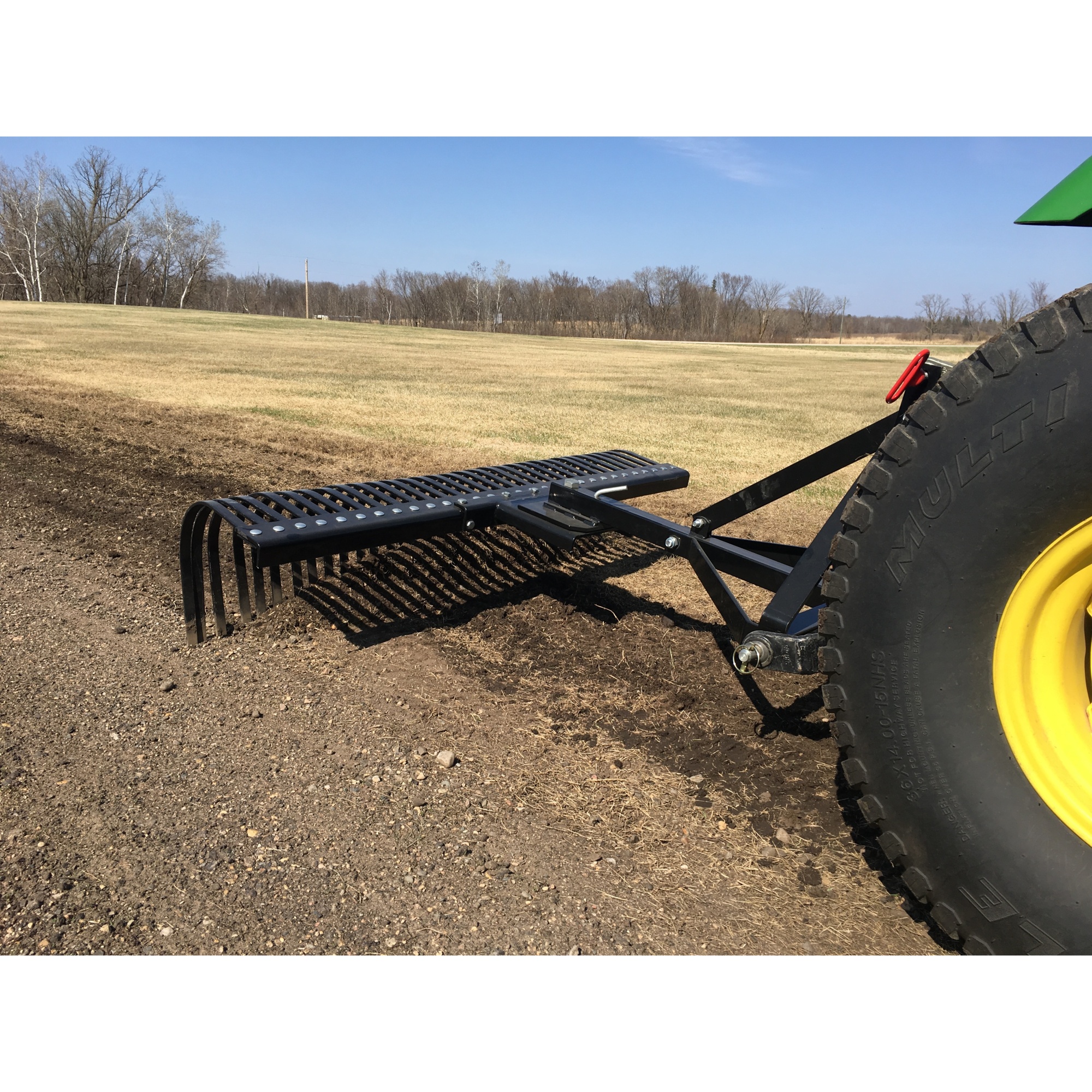 Field Tuff, 3-Point Landscape Rake, Working Width 60 in, Model# FTF ...