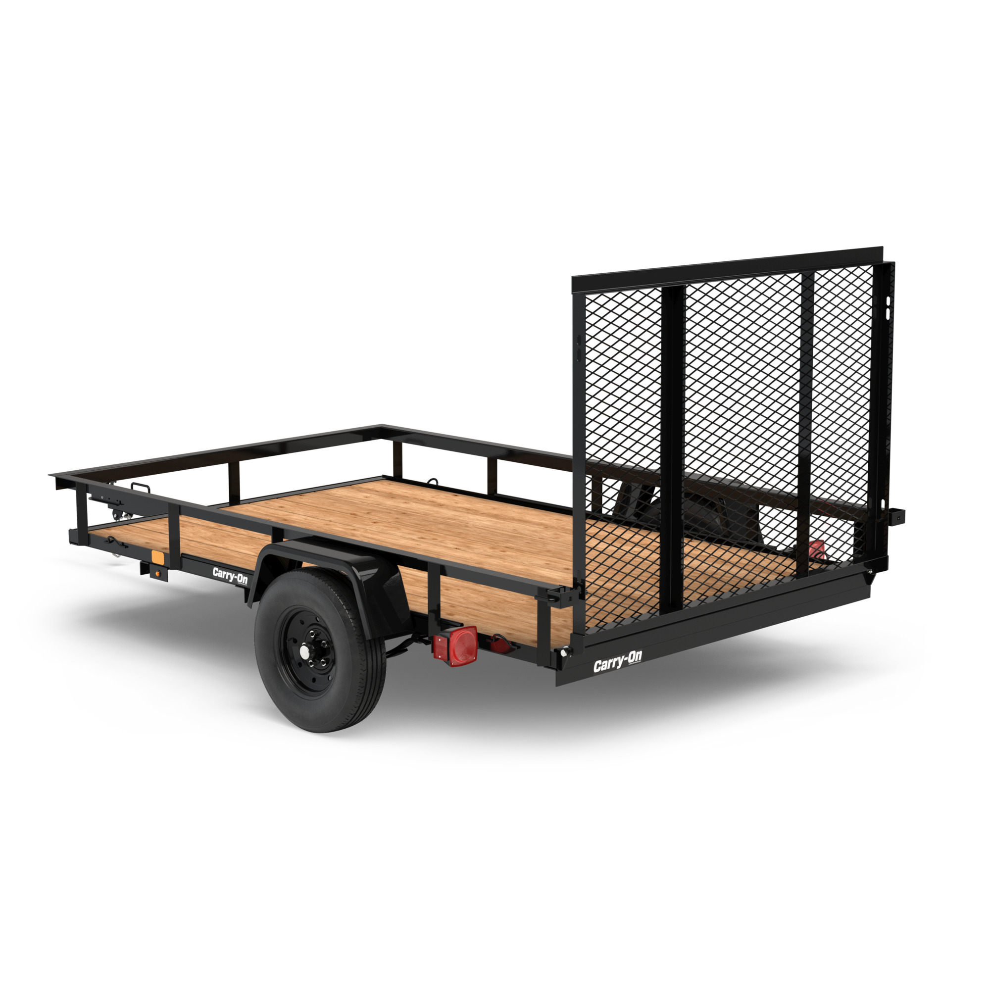 Carry-On Trailer 5ft. x 8ft. Wood Floor Utility Trailer, Model# 5X8GW2K ...