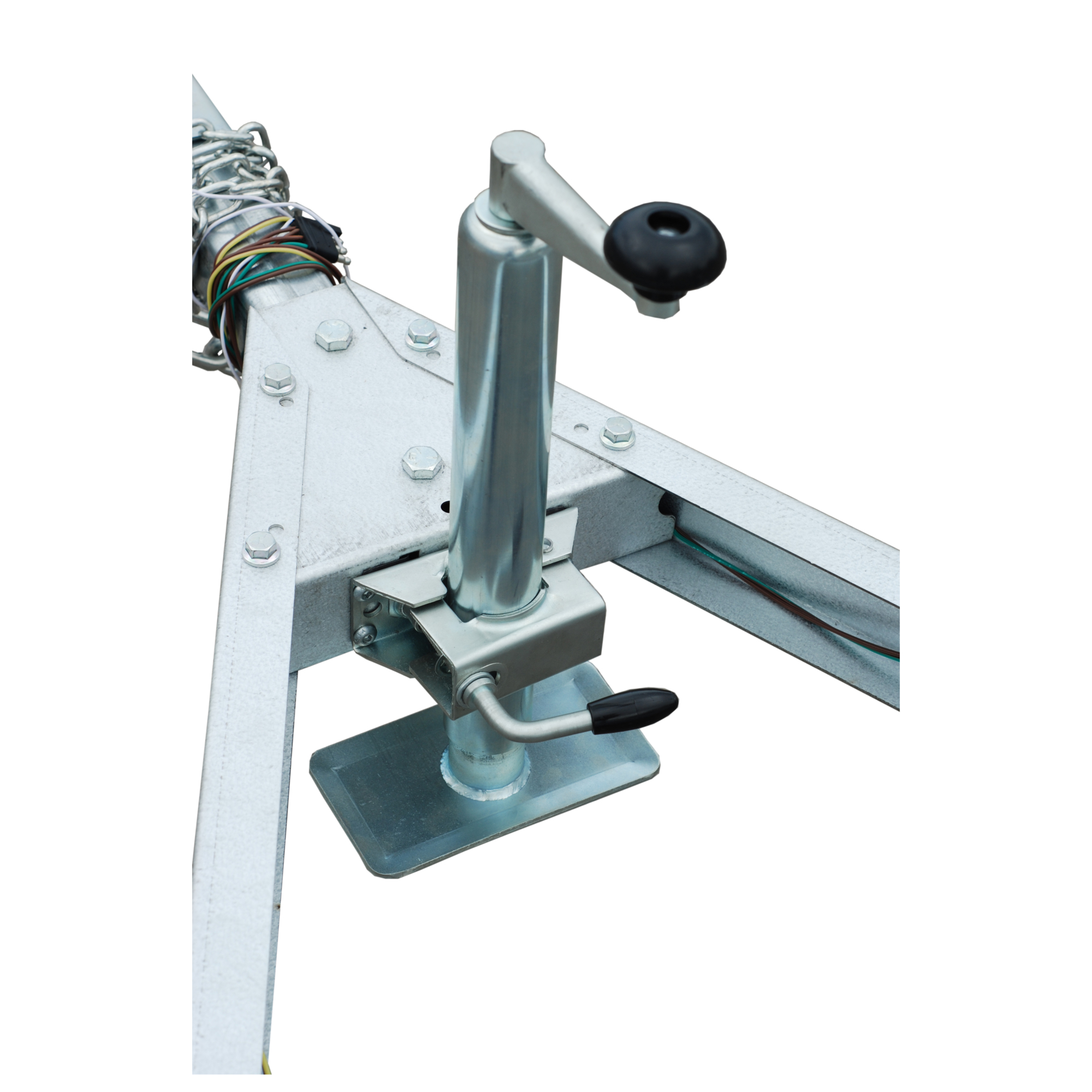 STIRLING, Kit Trailer Tongue Jack, Lift Capacity 800 lb, Jack Type ...