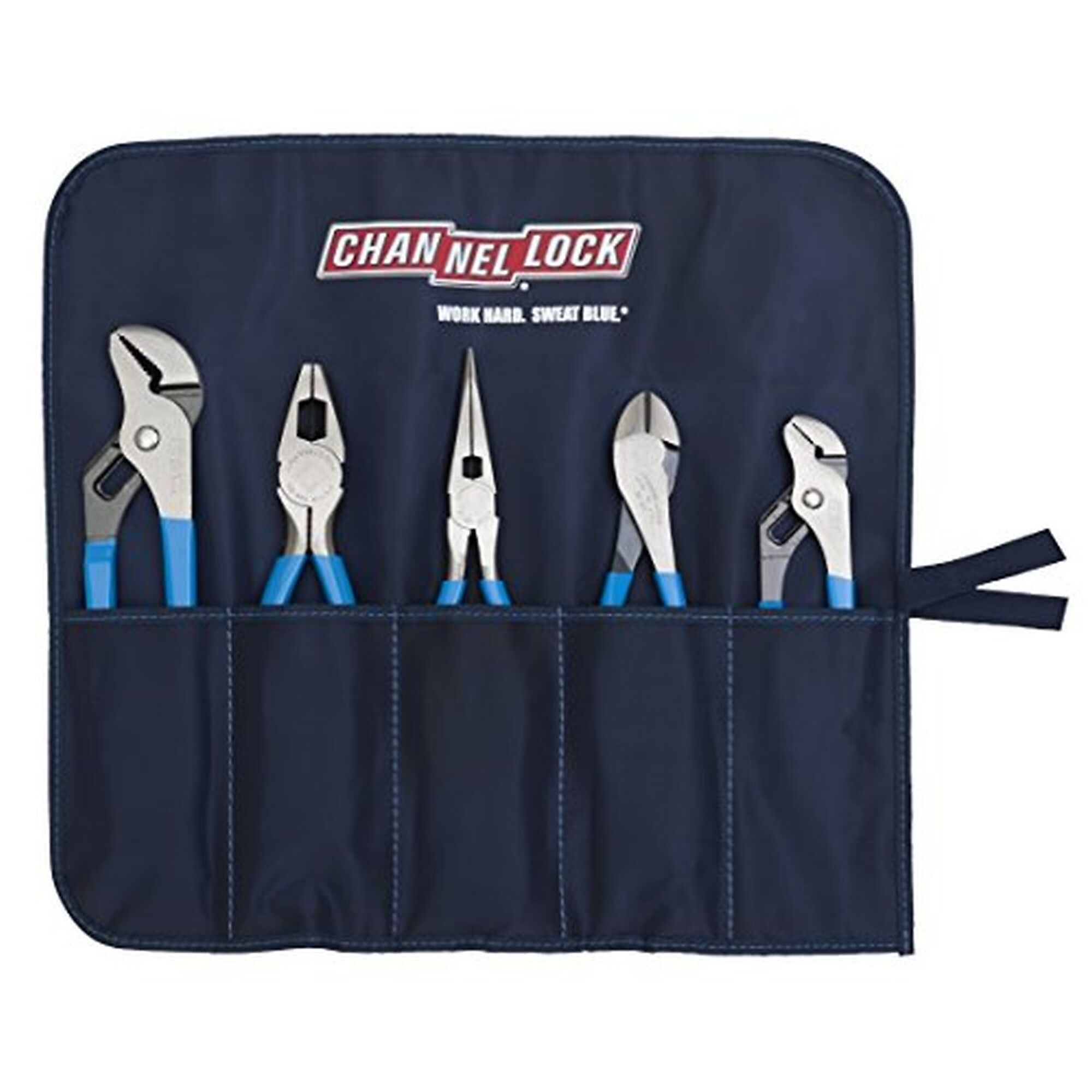 Channellock, 5 piece Professional Tool Set, Model# TOOL ROLL-5 ...