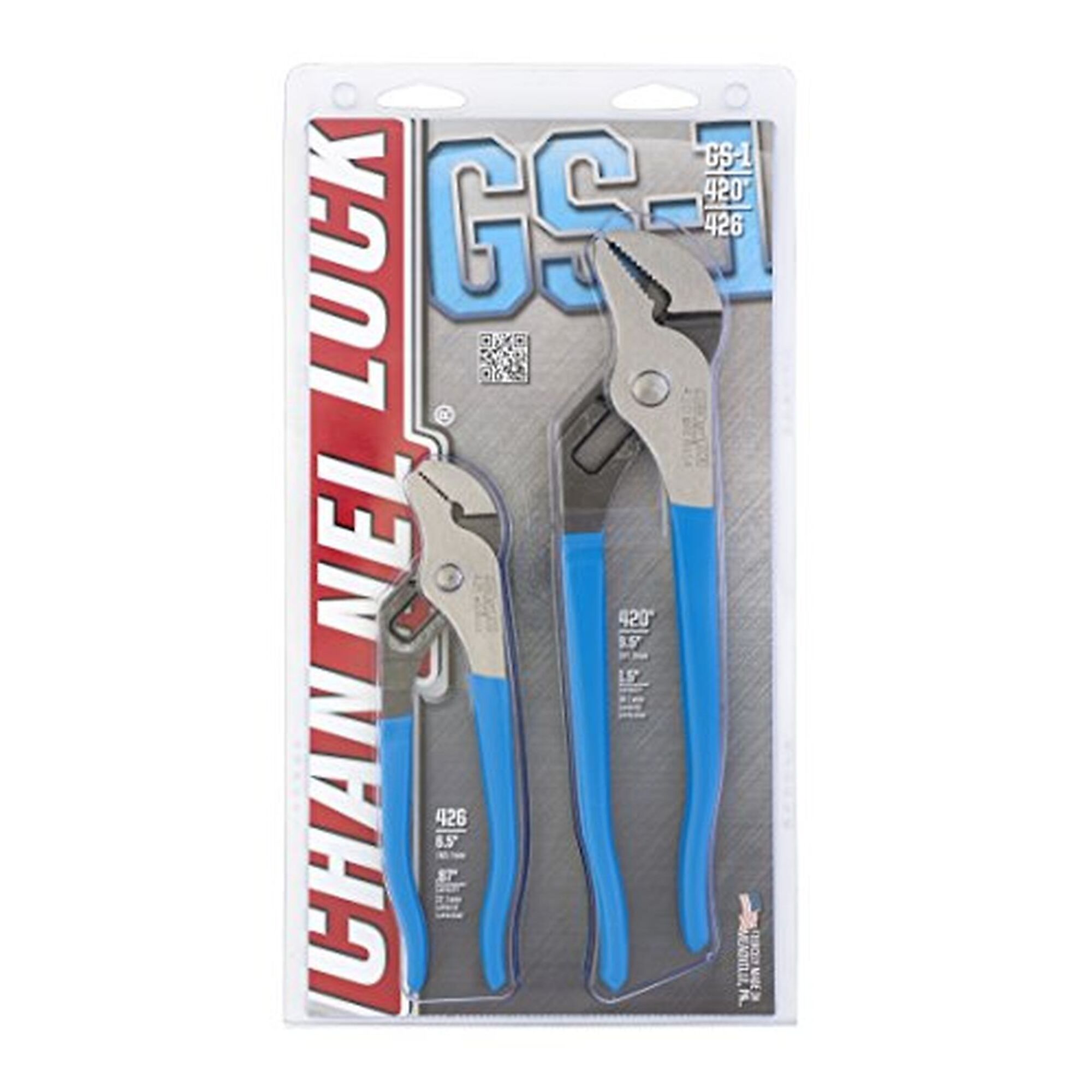 Channellock, 2 piece Tongue Groove Set, Model# GS-1 | Northern Tool