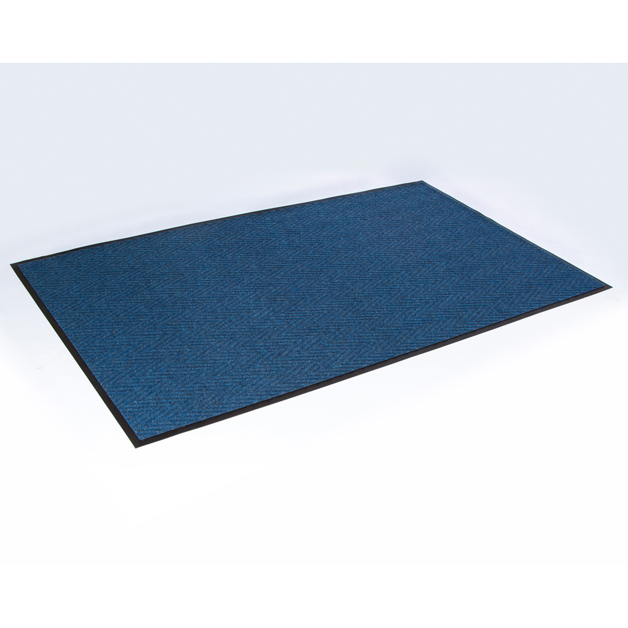 Crown Matting Technologies, Chevron 3ft.x5ft. Steel Blue, Width 36 in ...