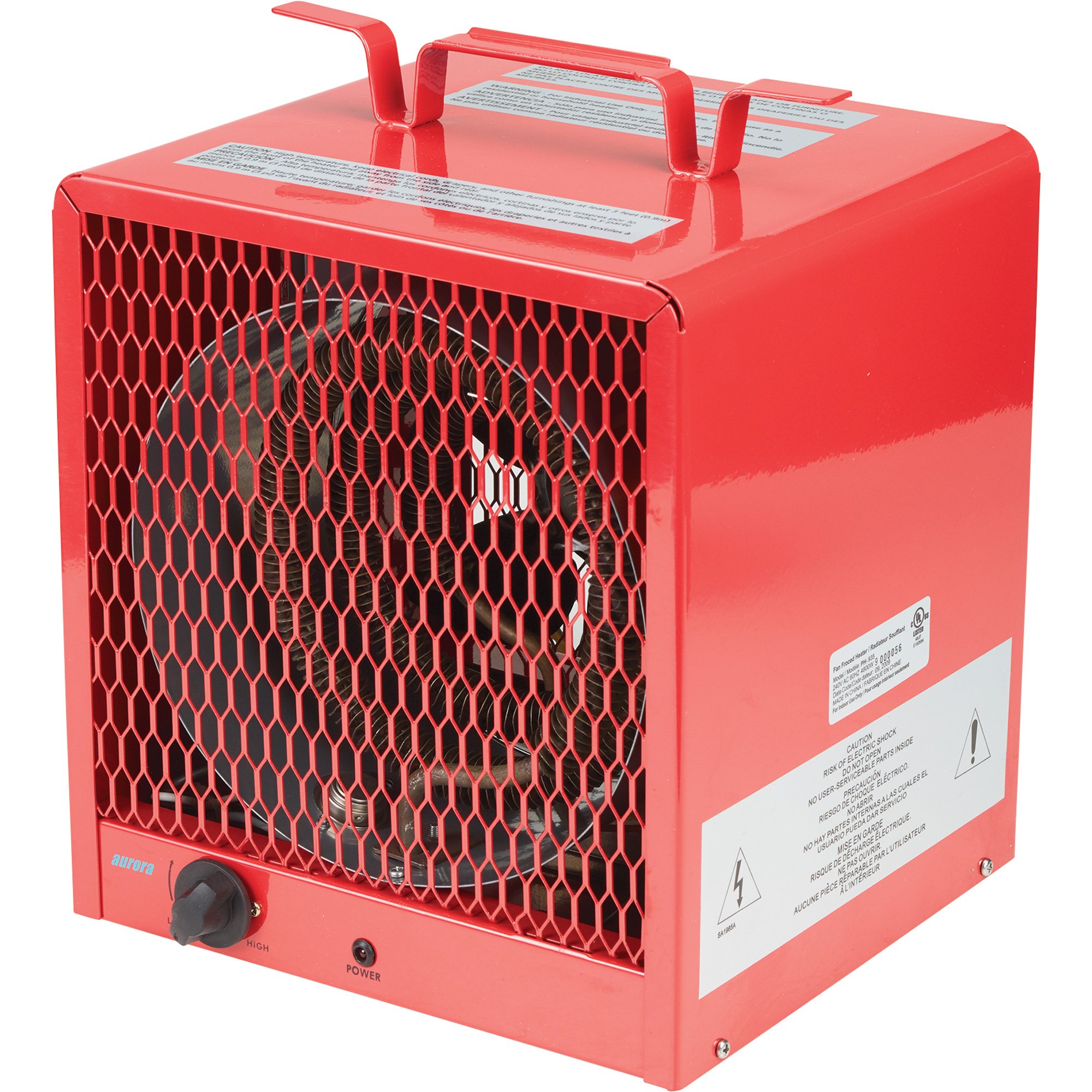 ProFusion Heat Industrial Heater with Enclosed Motor — 4,800 Watt ...