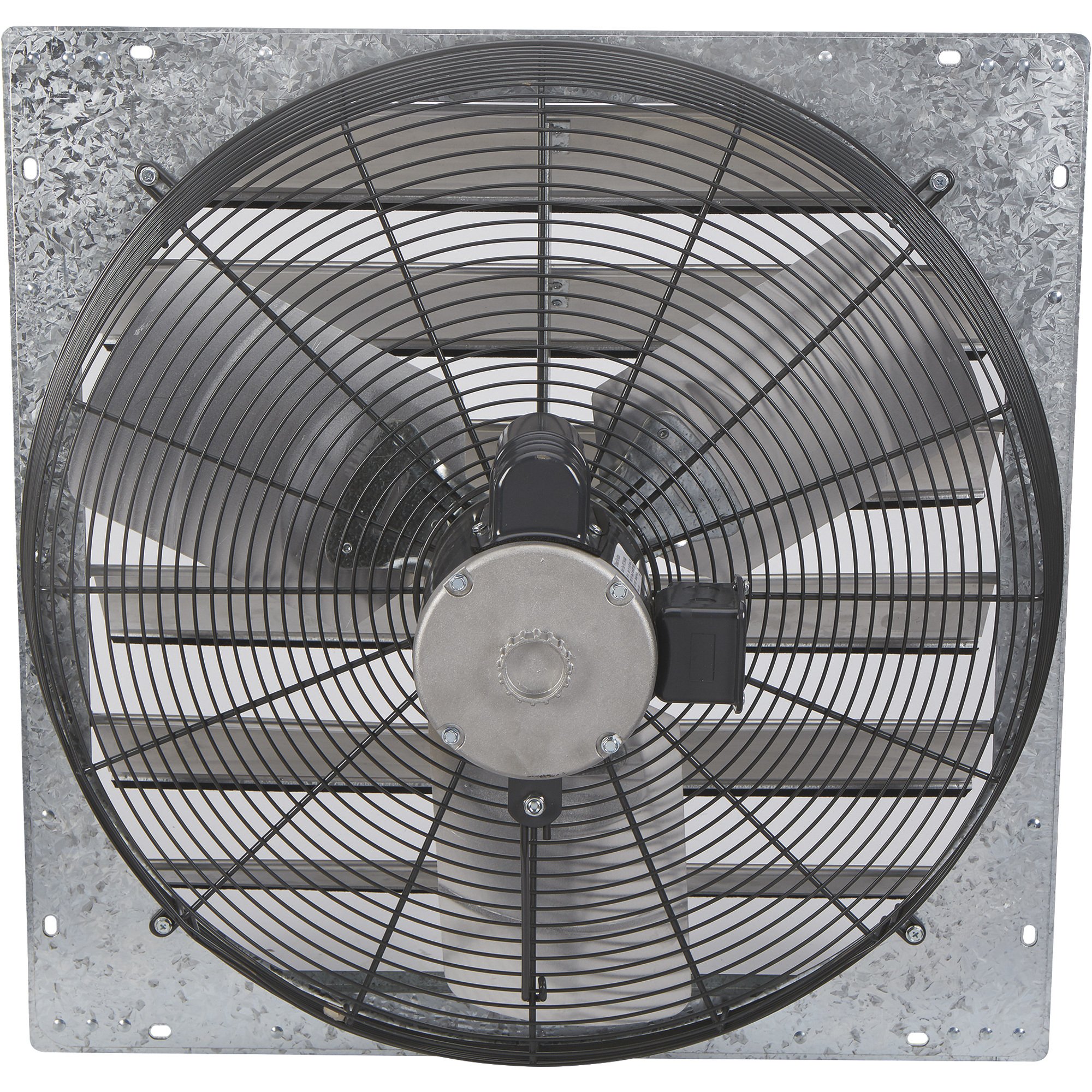 Strongway Enclosed Single Speed Shutter Exhaust Fan — 24in., 4300 CFM ...