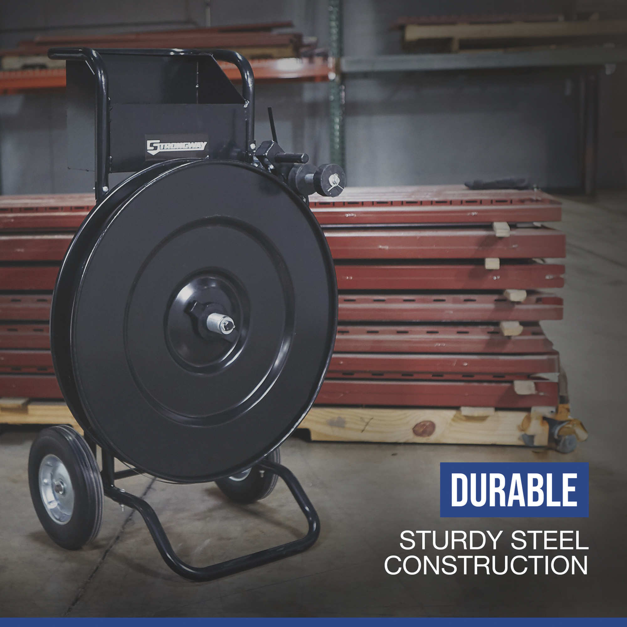 Strongway Poly and Steel Strapping Cart | Northern Tool