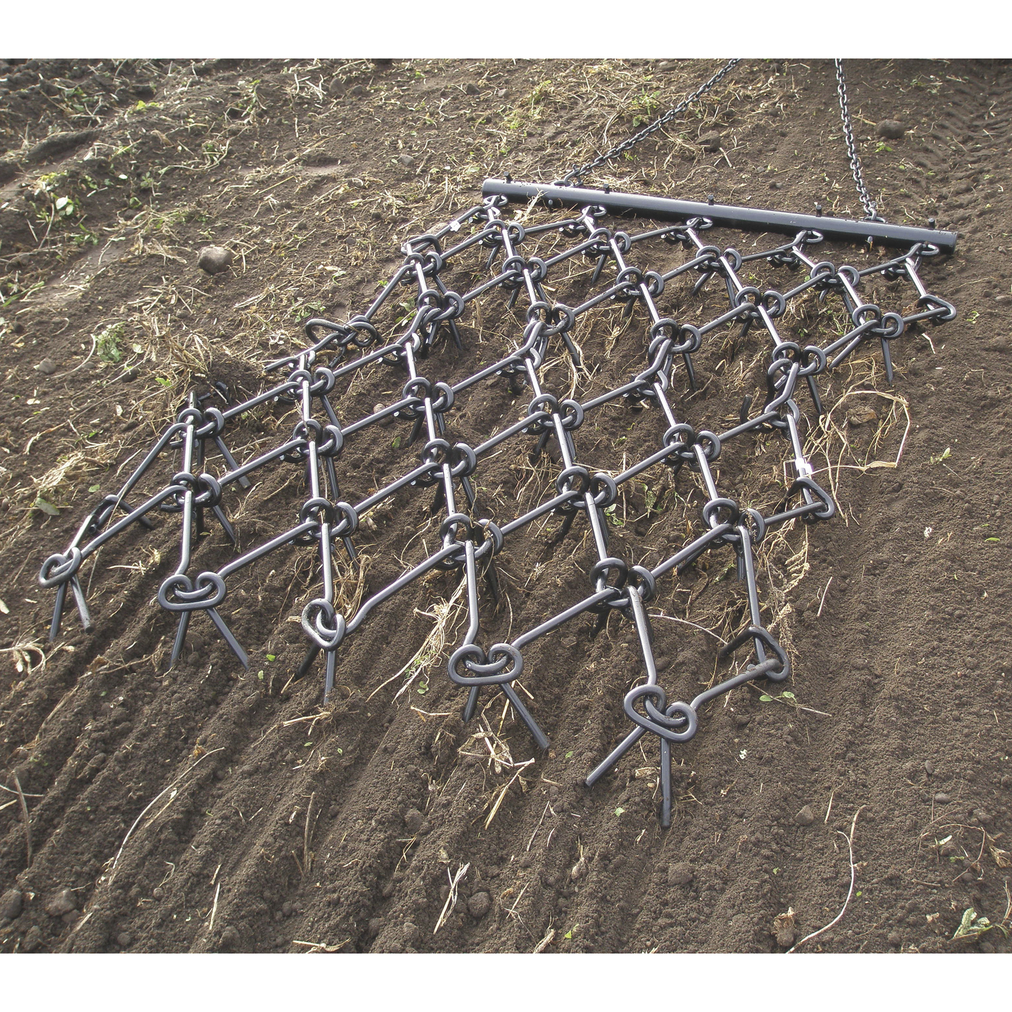 Field Tuff Heavy-Duty Drag Harrow - 4ft. x 4ft., 7 Tine Rows, 1/2in ...