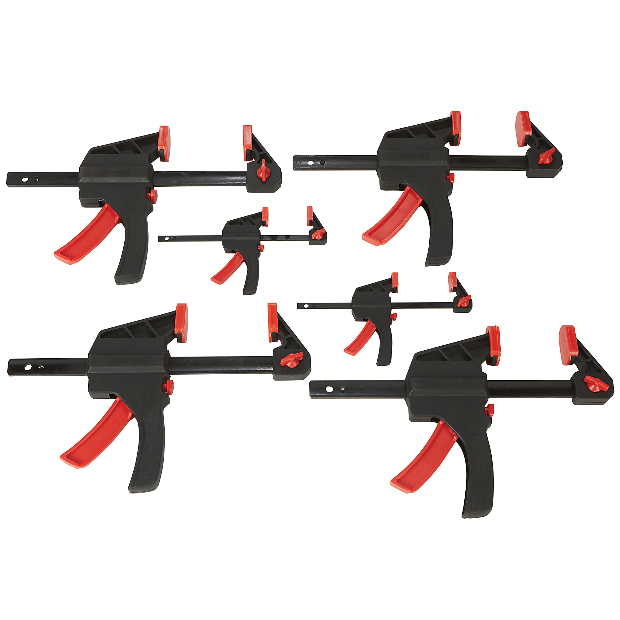 Ironton 6-Pc. Trigger Ratcheting Bar Clamp/Spreader Set, Model# GS ...