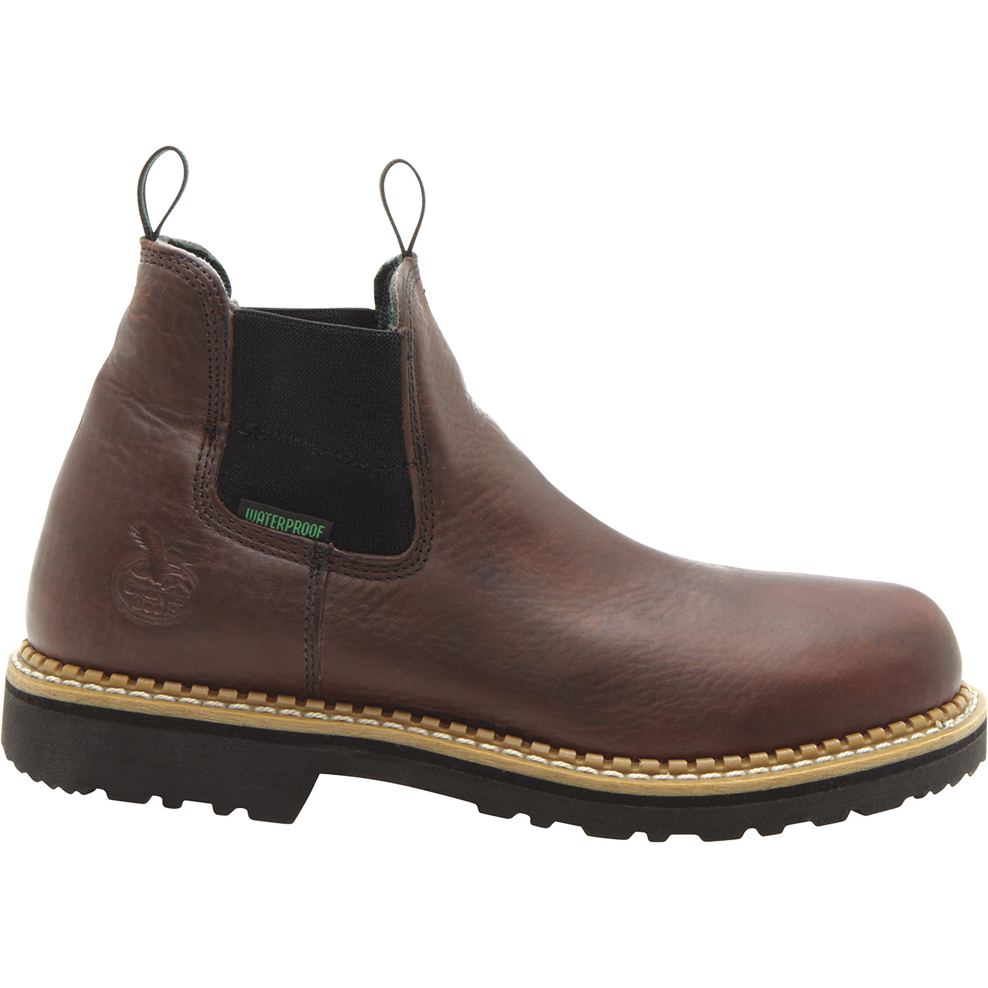 Georgia Giant Men's 5in. Steel-Toe Waterproof Romeo Boots, Brown, Model ...