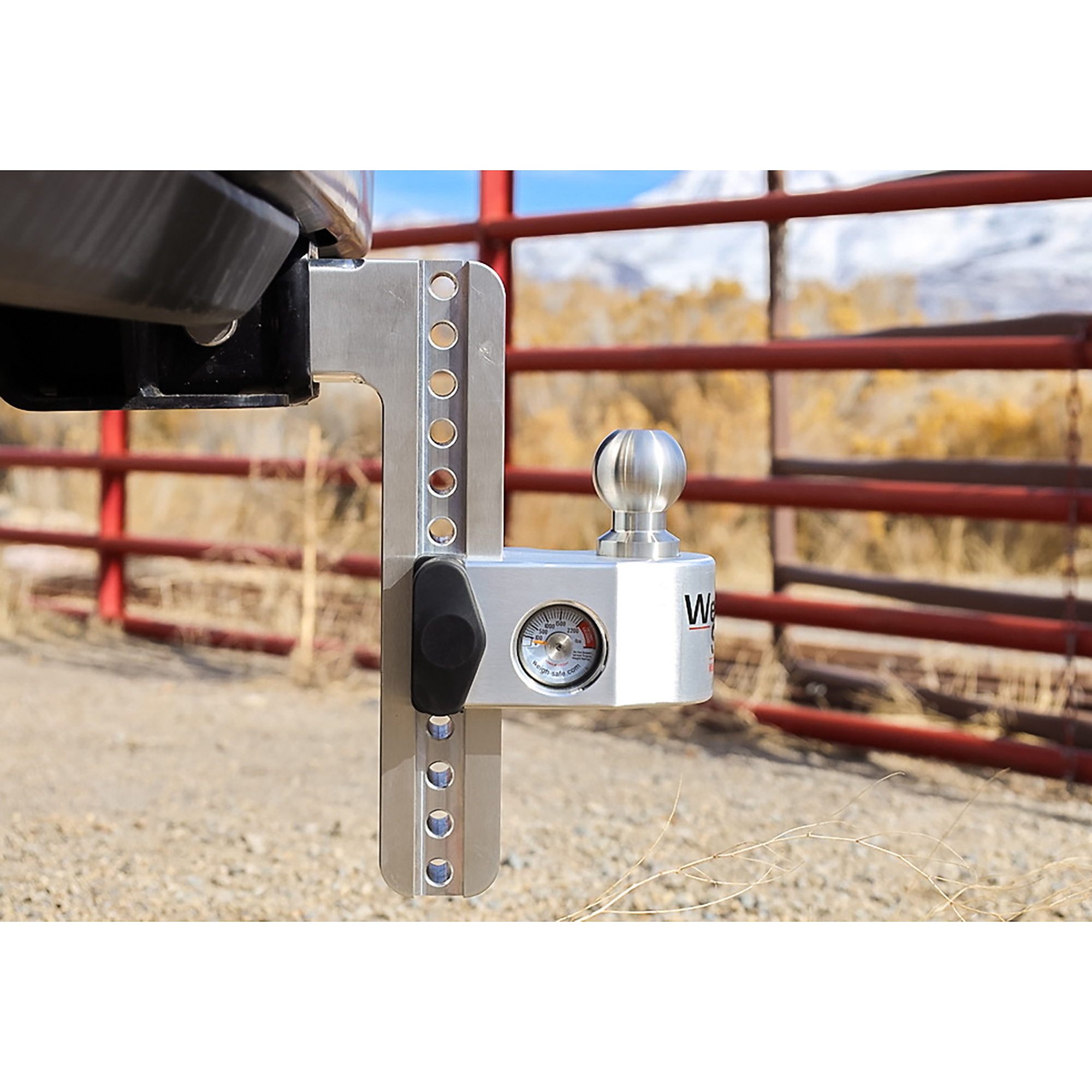 Weigh-Safe Drop Hitch Ball Mount - 10in. Drop, 2.5in. Shank, 18500-Lb ...