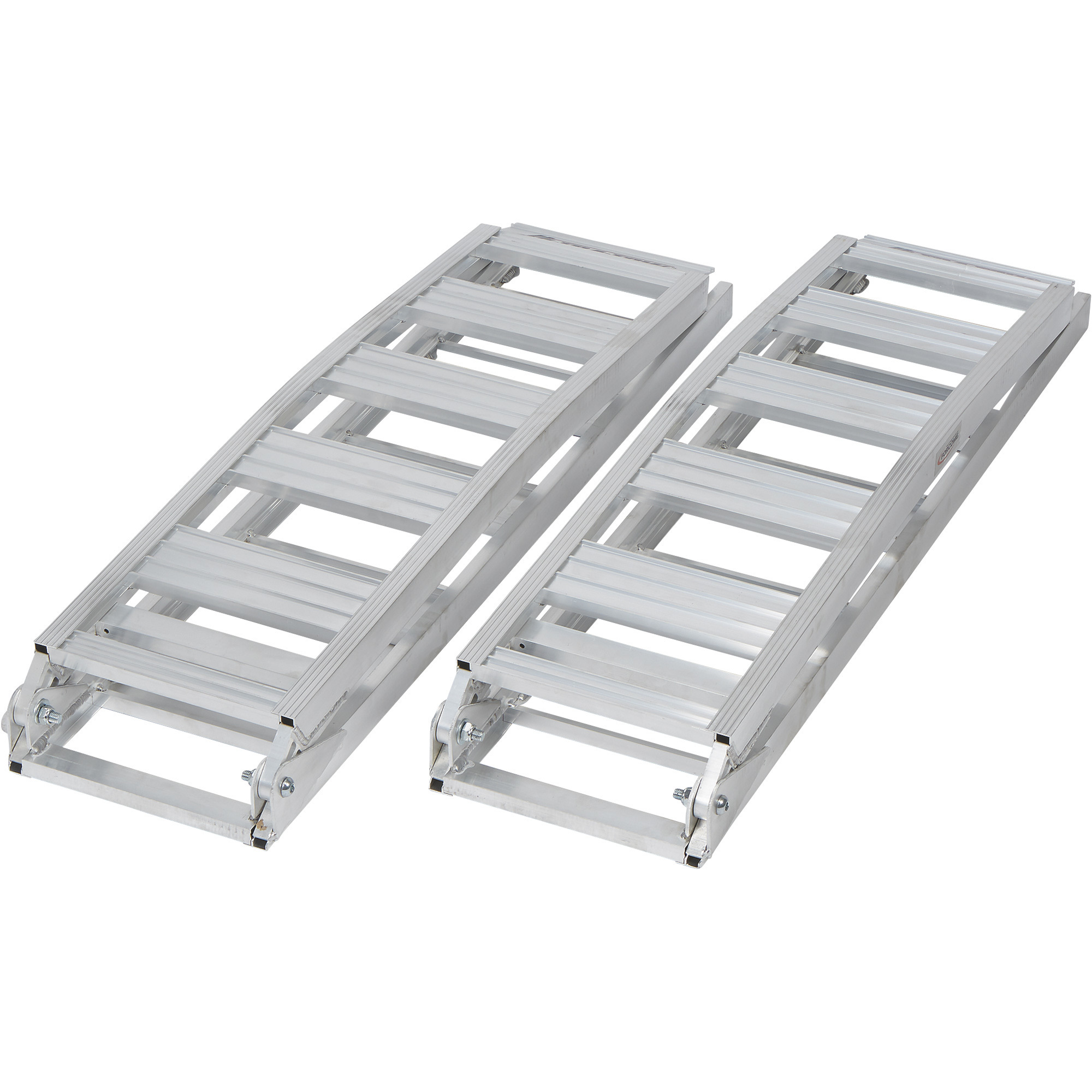 Ultra-Tow Folding Arched Aluminum Loading Ramp Set, 1500-Lb. Capacity ...