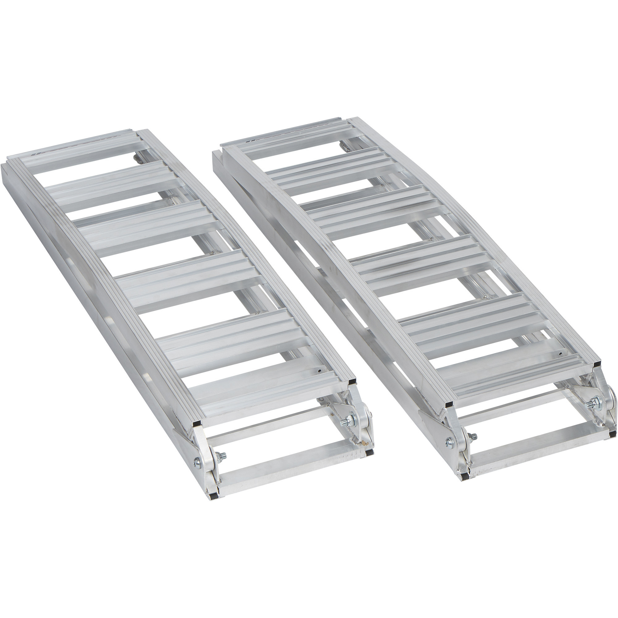Ultra-Tow Folding Arched Aluminum Loading Ramp Set, 1500-Lb. Capacity ...
