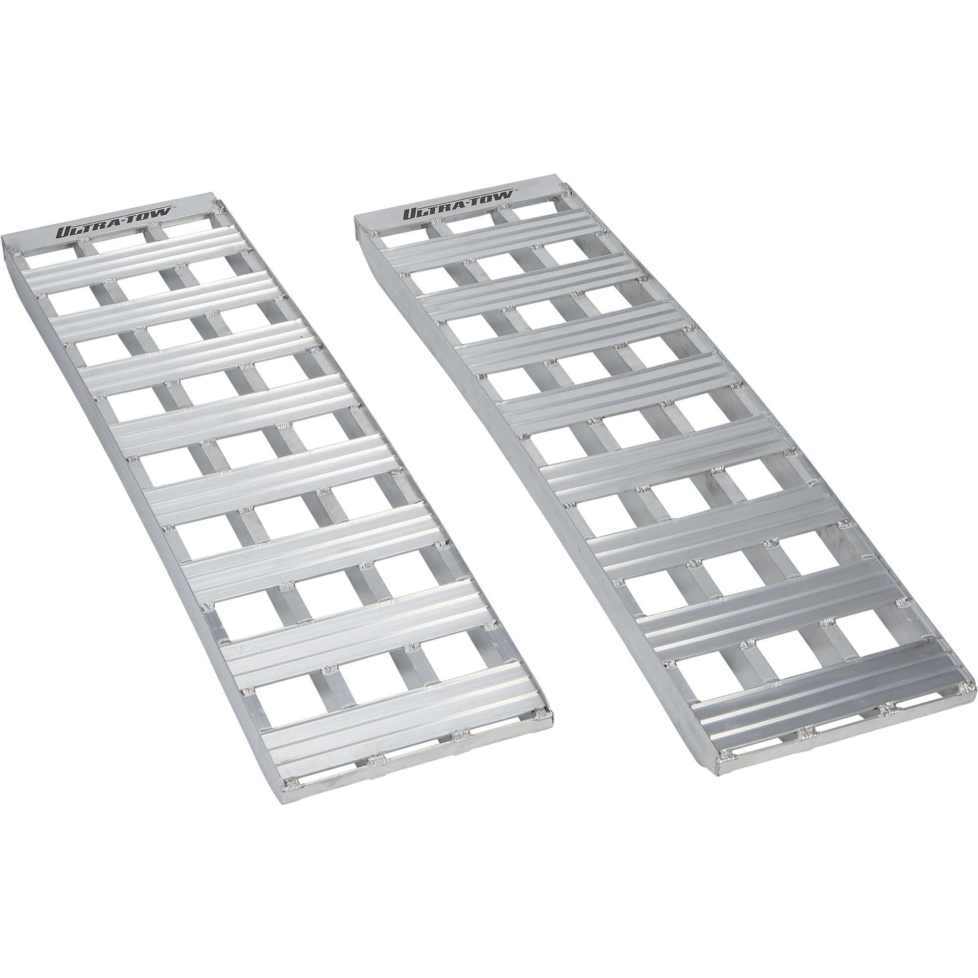 Ultra-Tow Heavy-Duty Arched Aluminum Loading Ramp Set — 10,000-Lb ...