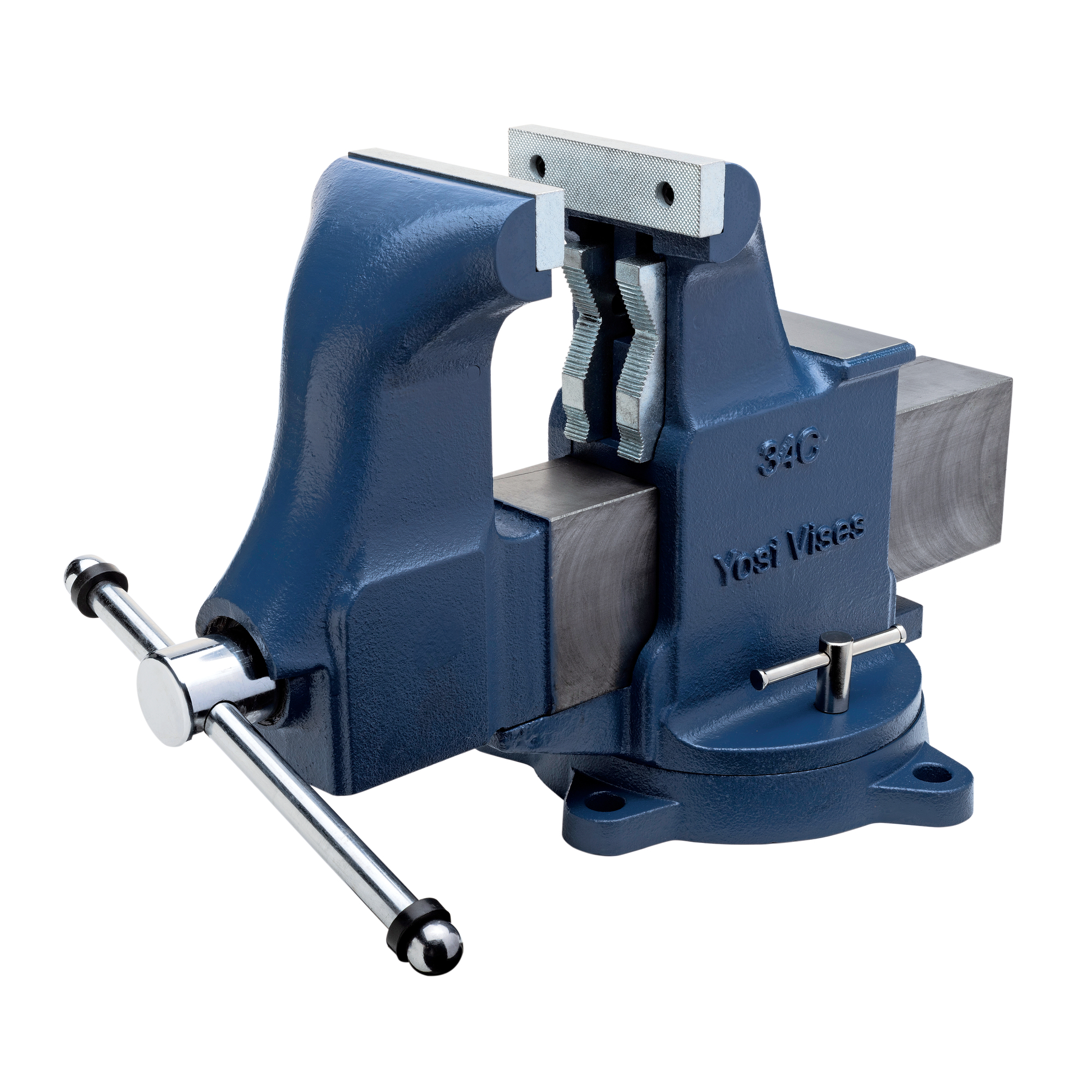 Yost Vises, 6in. HD Combo Vise, Jaw Width 6 in, Jaw Capacity 10 in ...