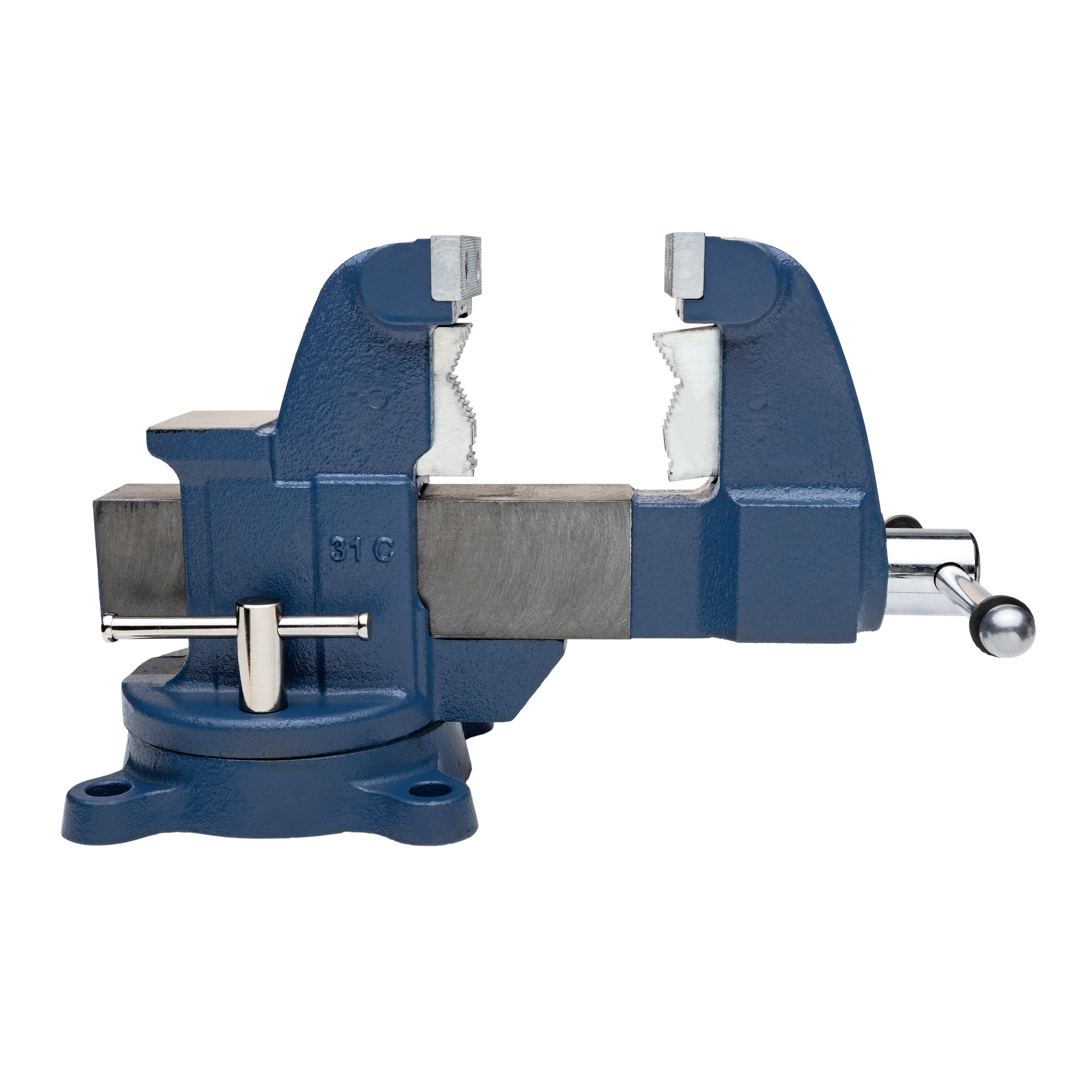 Yost Vises, 3.5in. HD Combo Vise, Jaw Width 3.5 in, Jaw Capacity 4 in ...
