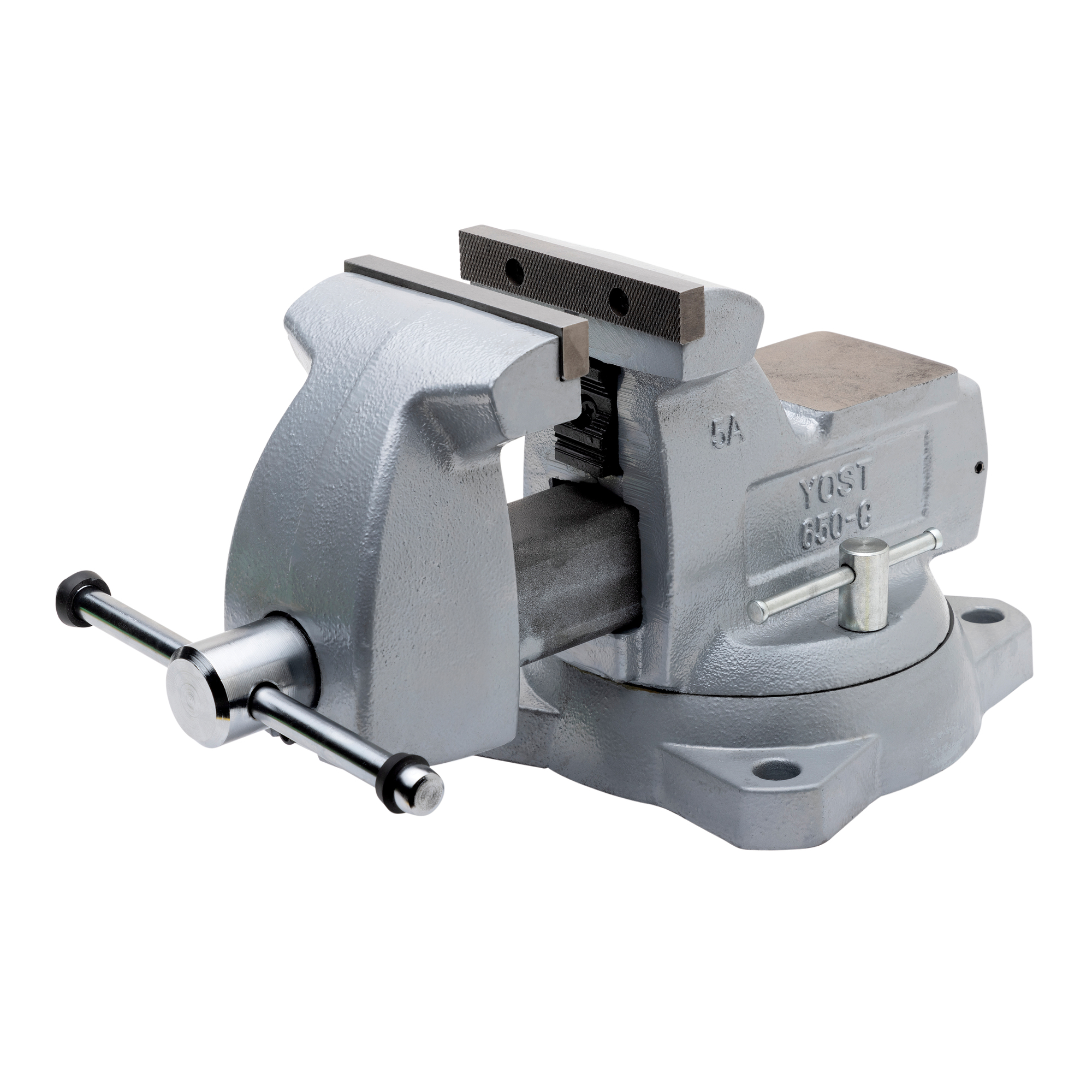 Yost Vises, 5in. Mechanics Vise, Jaw Width 5 in, Jaw Capacity 5.25 in ...