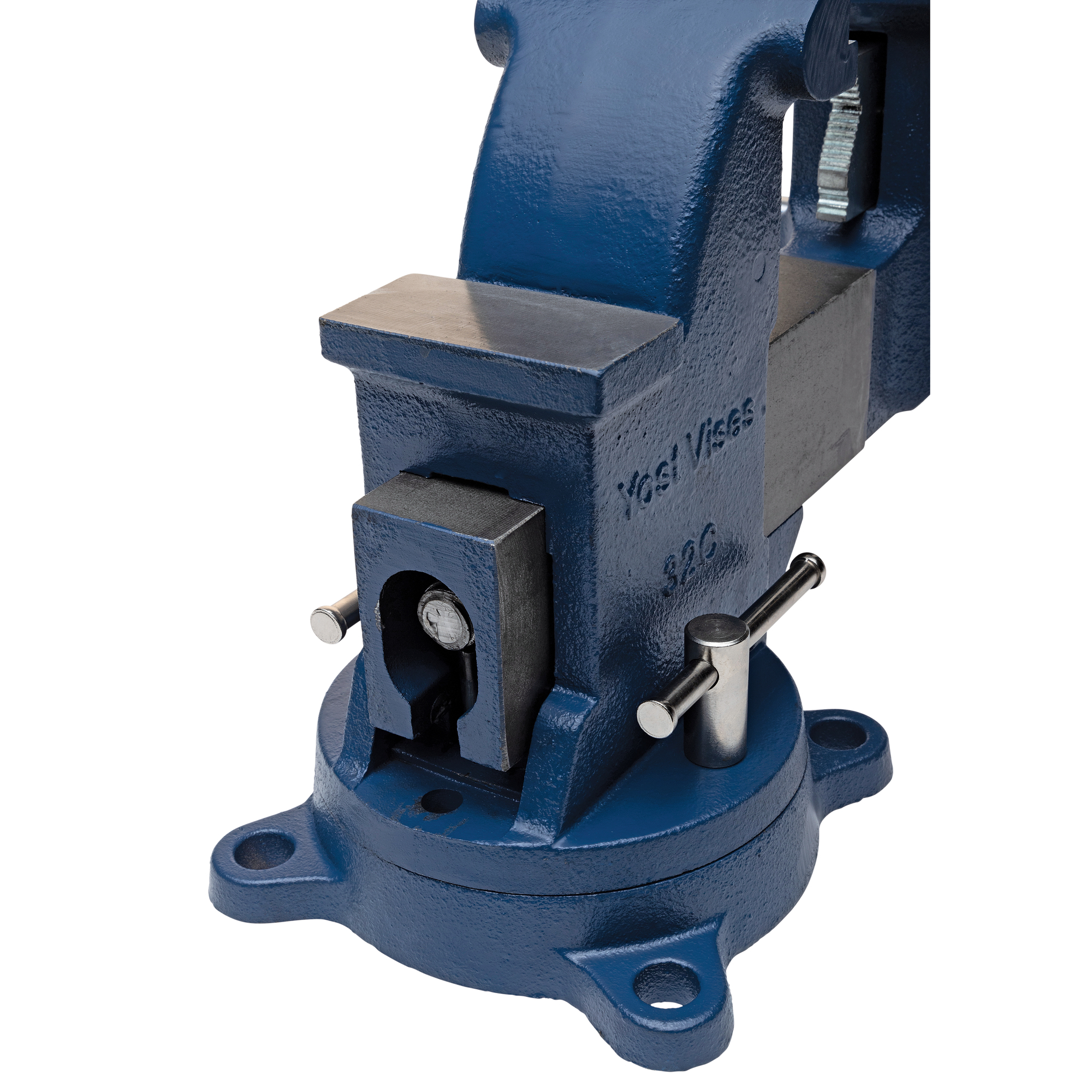 Yost Vises, 4.5in. HD Combo Vise, Jaw Width 4.5 in, Jaw Capacity 6 in ...