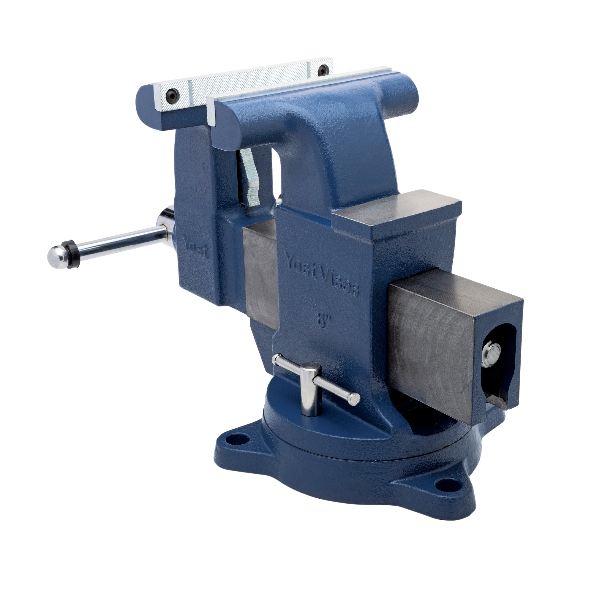 Yost Vises, 8in. Tradesman Combo Vise, Jaw Width 8 in, Jaw Capacity 7.5 ...