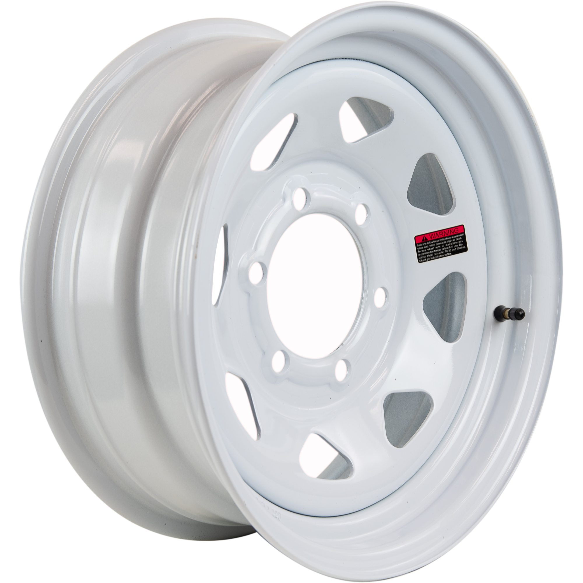 HI-RUN, Steel Wheel for Highway Trailer, Tire Size 15X6 6-5.5, Bolt ...