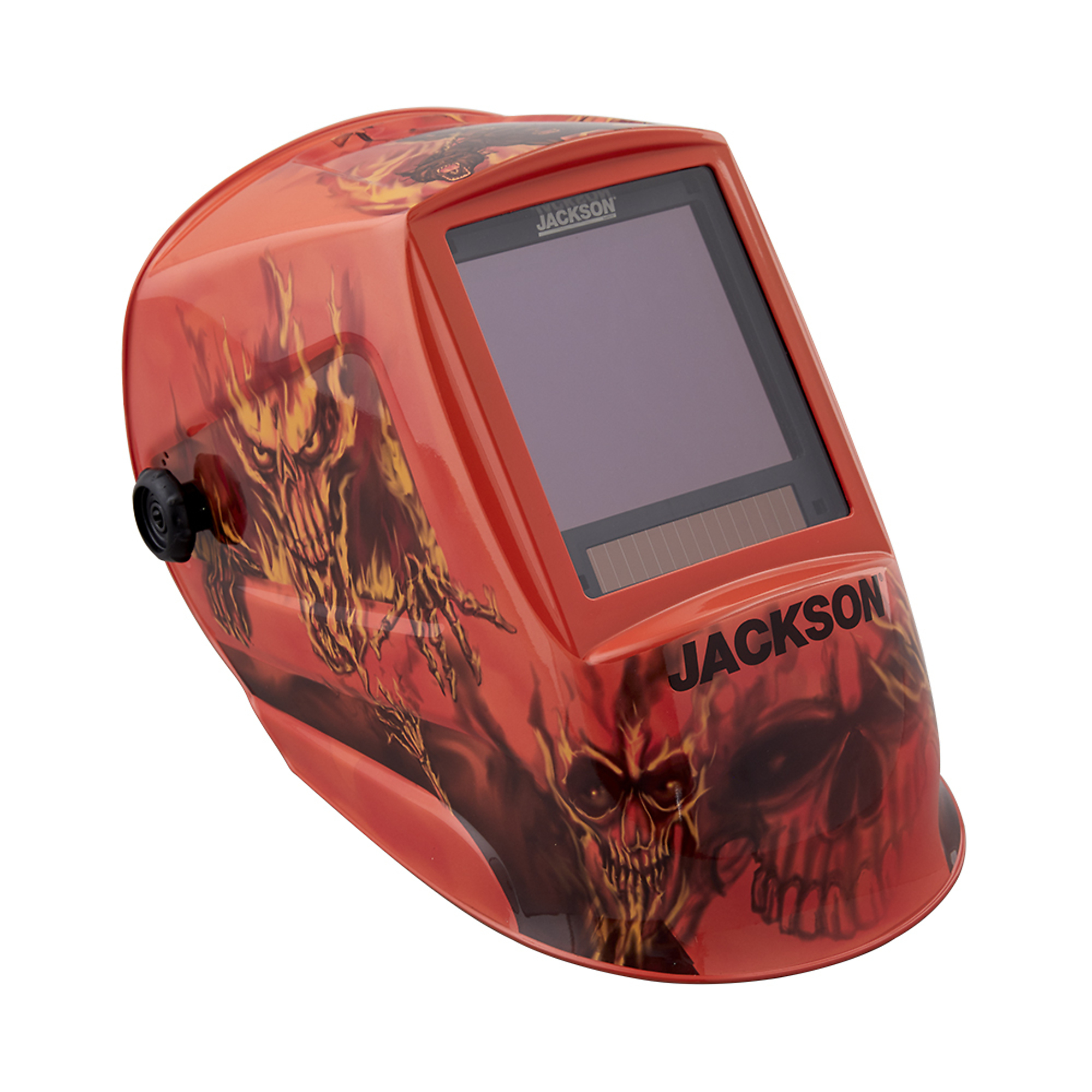 Jackson Safety, Hellfire Graphic Premium ADF Welding Helmet, Auto ...