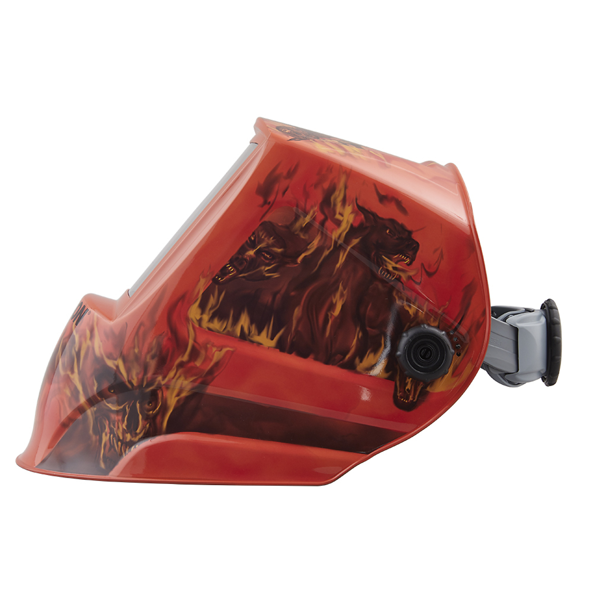 Jackson Safety, Hellfire Graphic Premium ADF Welding Helmet, Auto ...