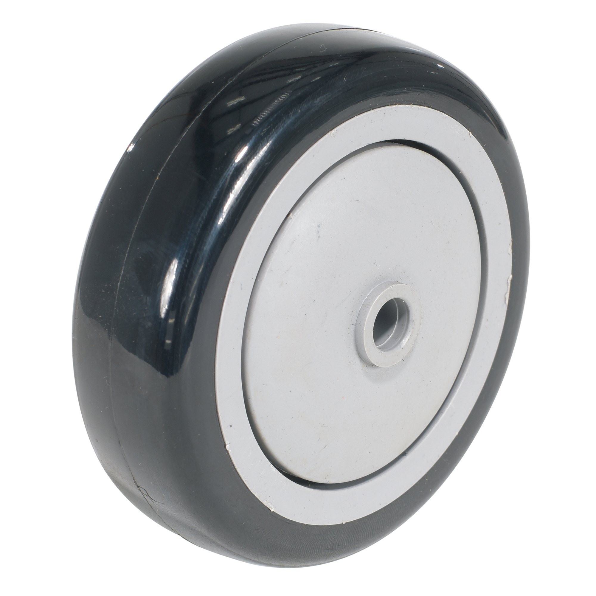 Vestil, Polypropylene wheel 4in.x1.25in. maroon, Wheel Diameter 4 in ...