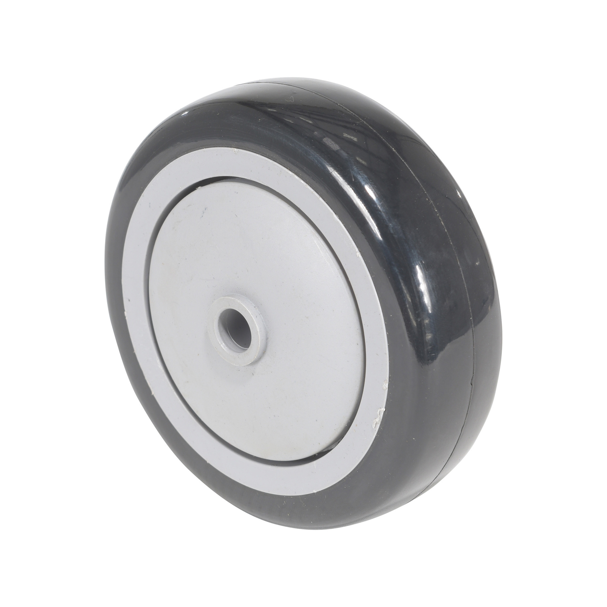 Vestil, Polypropylene wheel 4in.x1.25in. maroon, Wheel Diameter 4 in ...