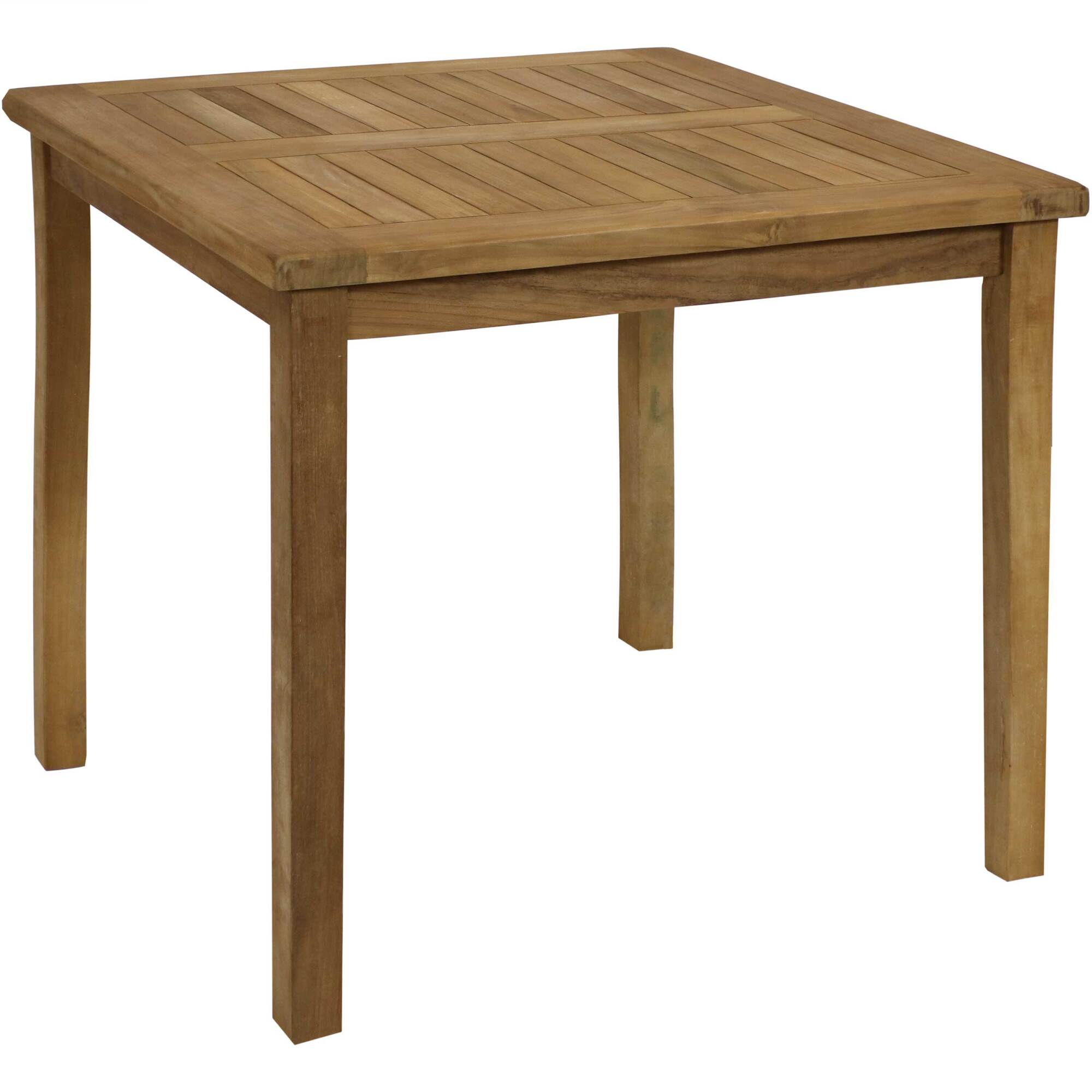 Sunnydaze Decor, Square Dining Table - 32in. Brown, Table Shape Square ...