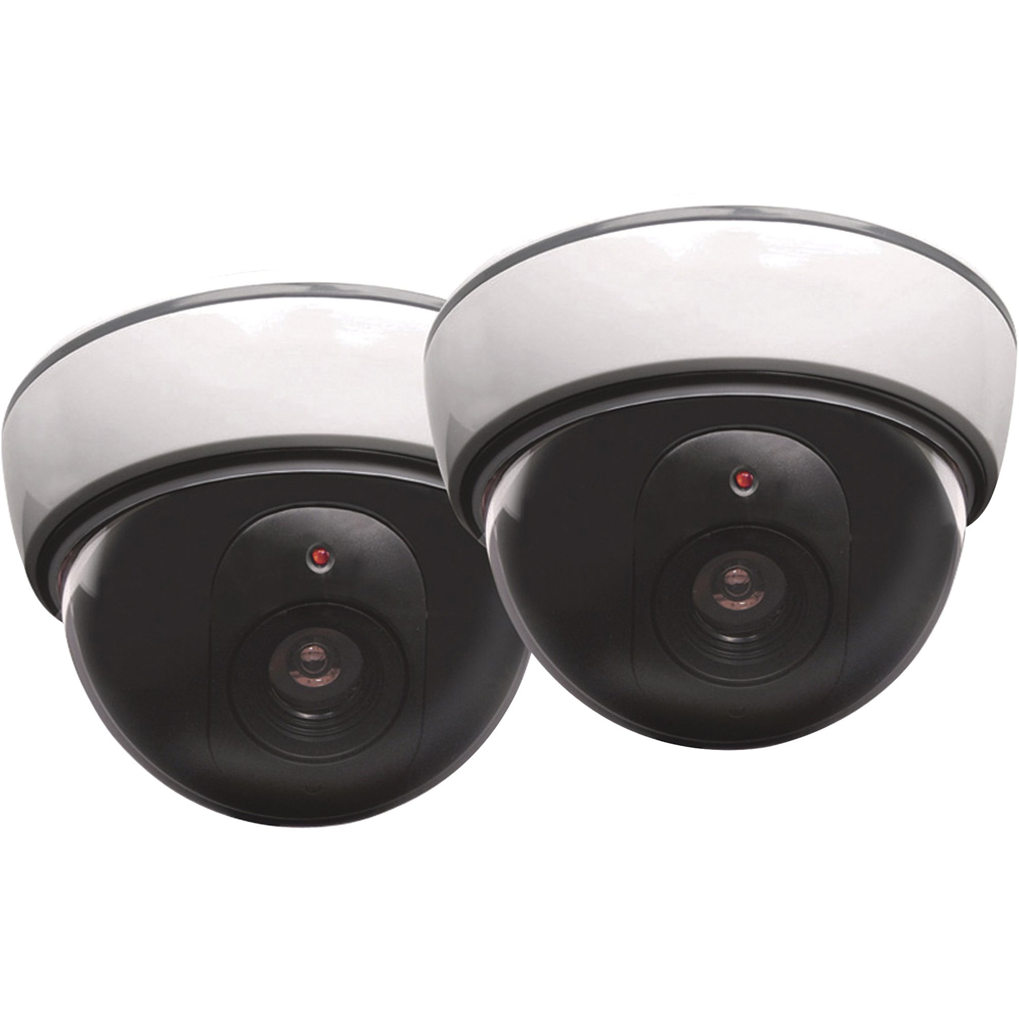 Ironton Battery Operated Simulated Decoy Surveillance Dome Cameras — 2 ...