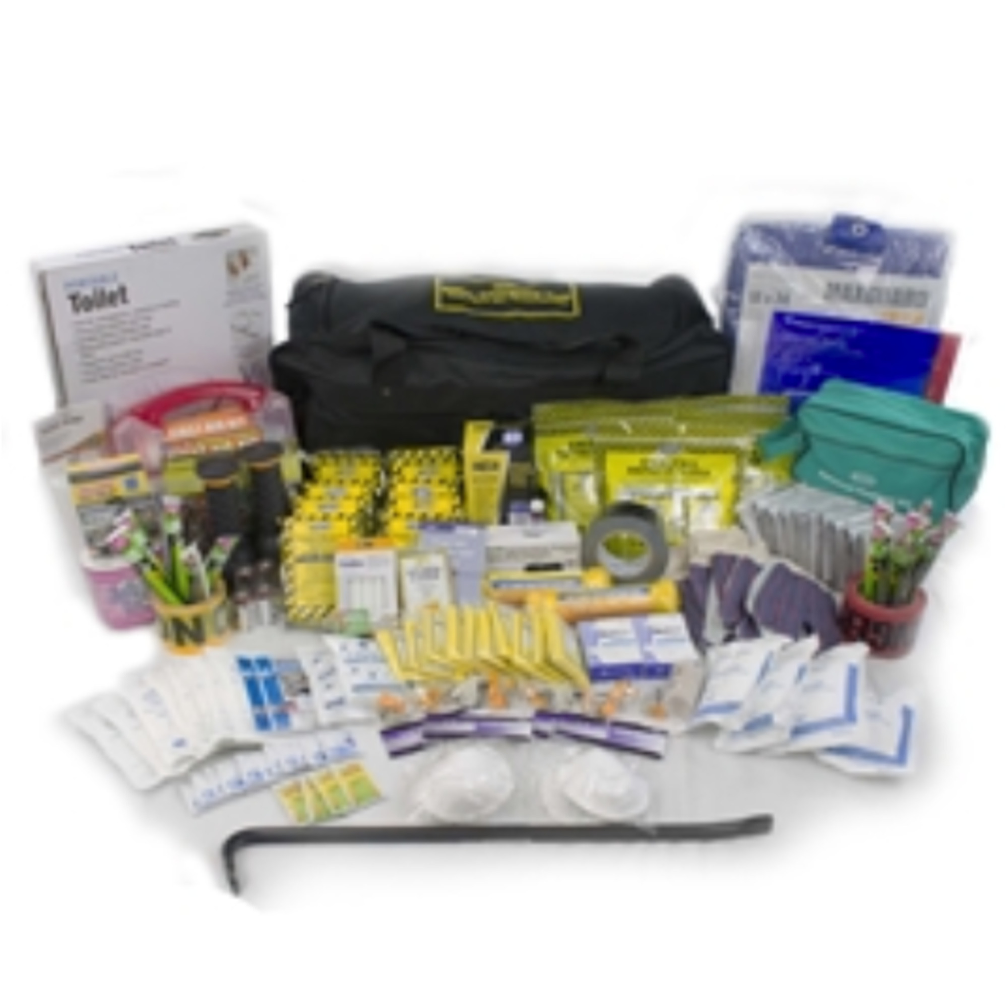 Ready America, 10-Person 3 Day Office Emergency Kit on Wheels, Pieces ...