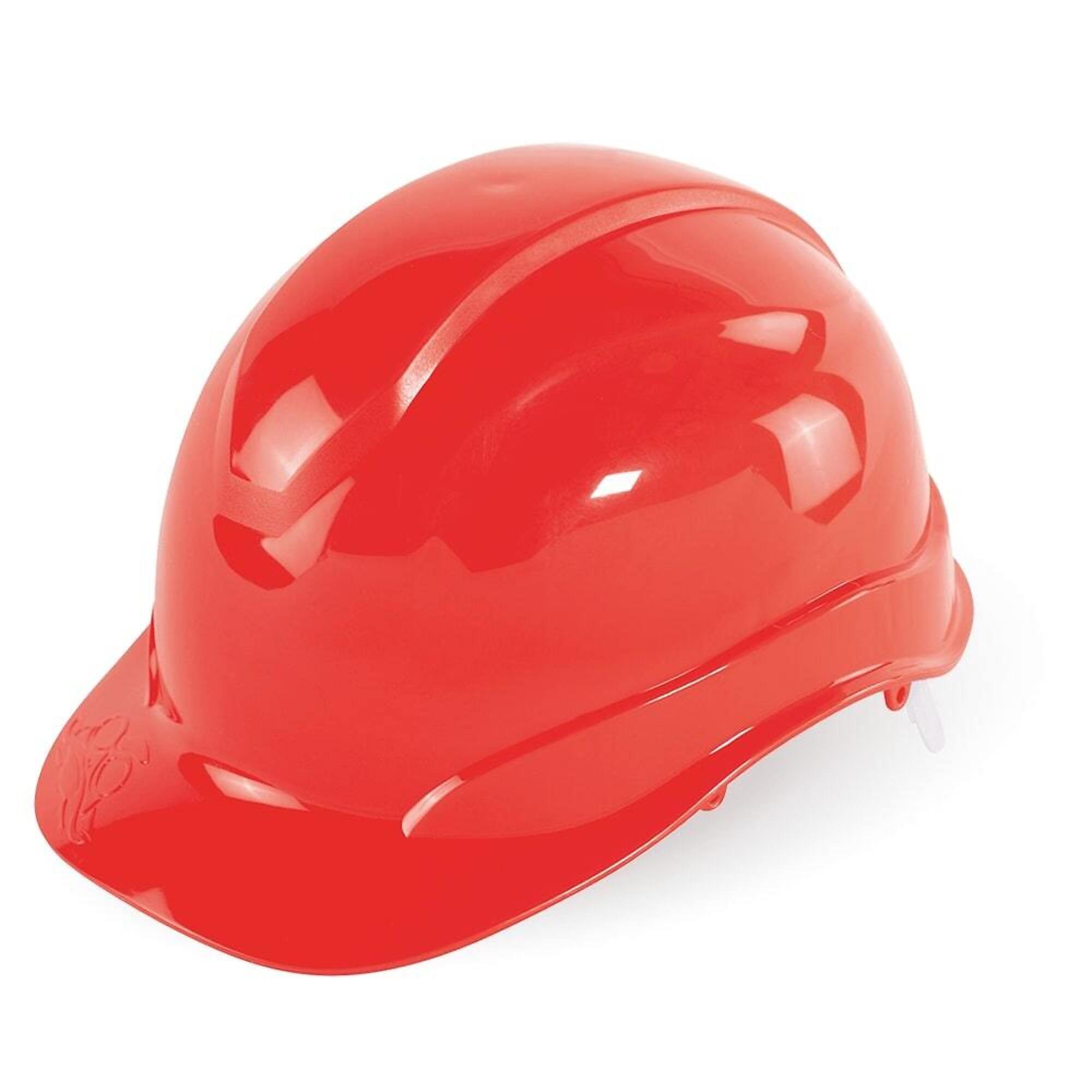 Bullhead Safety, Red, Type 1 Class C, Unvented, Cap Style, Hard Hat ...