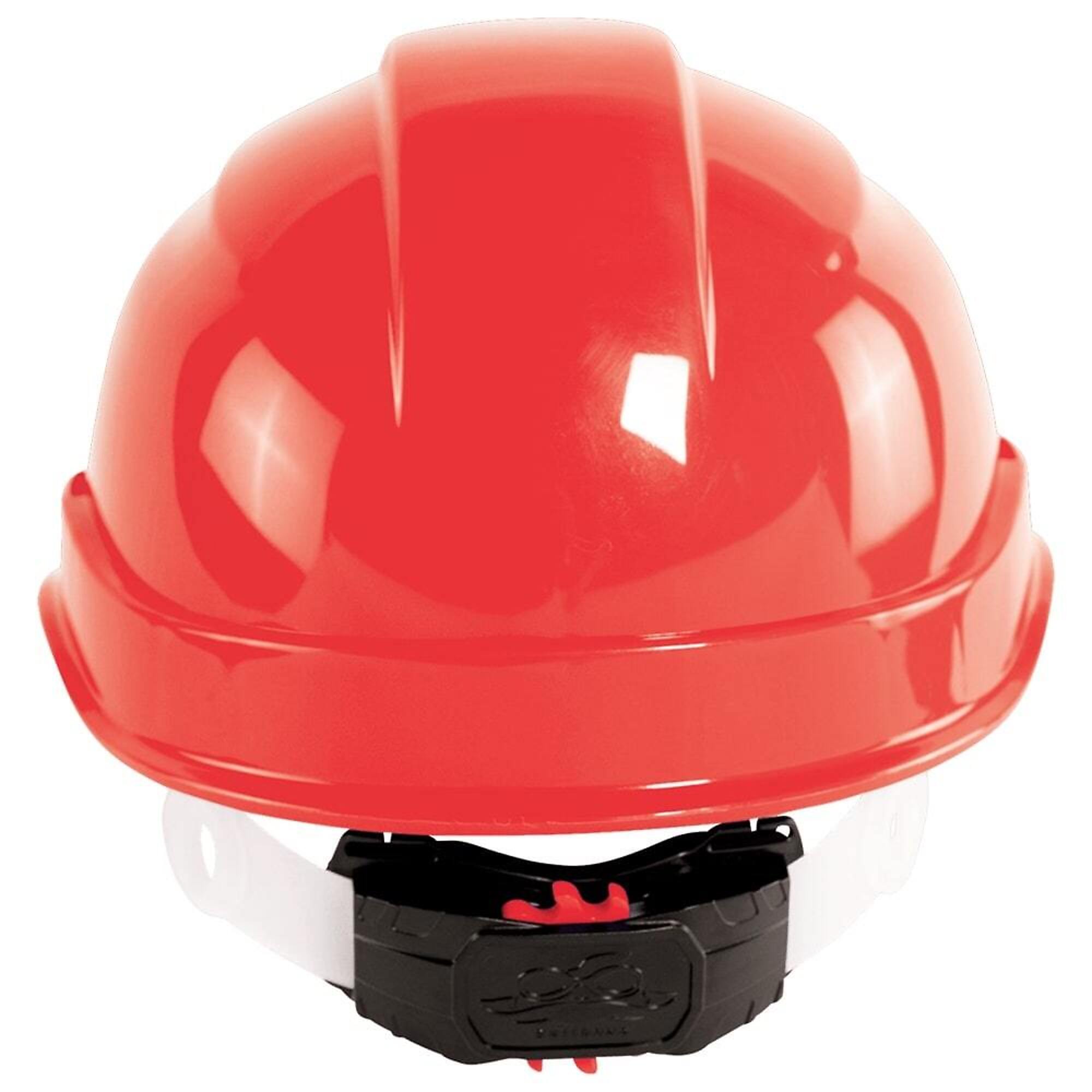 Bullhead Safety, Red, Type 1 Class C, Unvented, Cap Style, Hard Hat ...