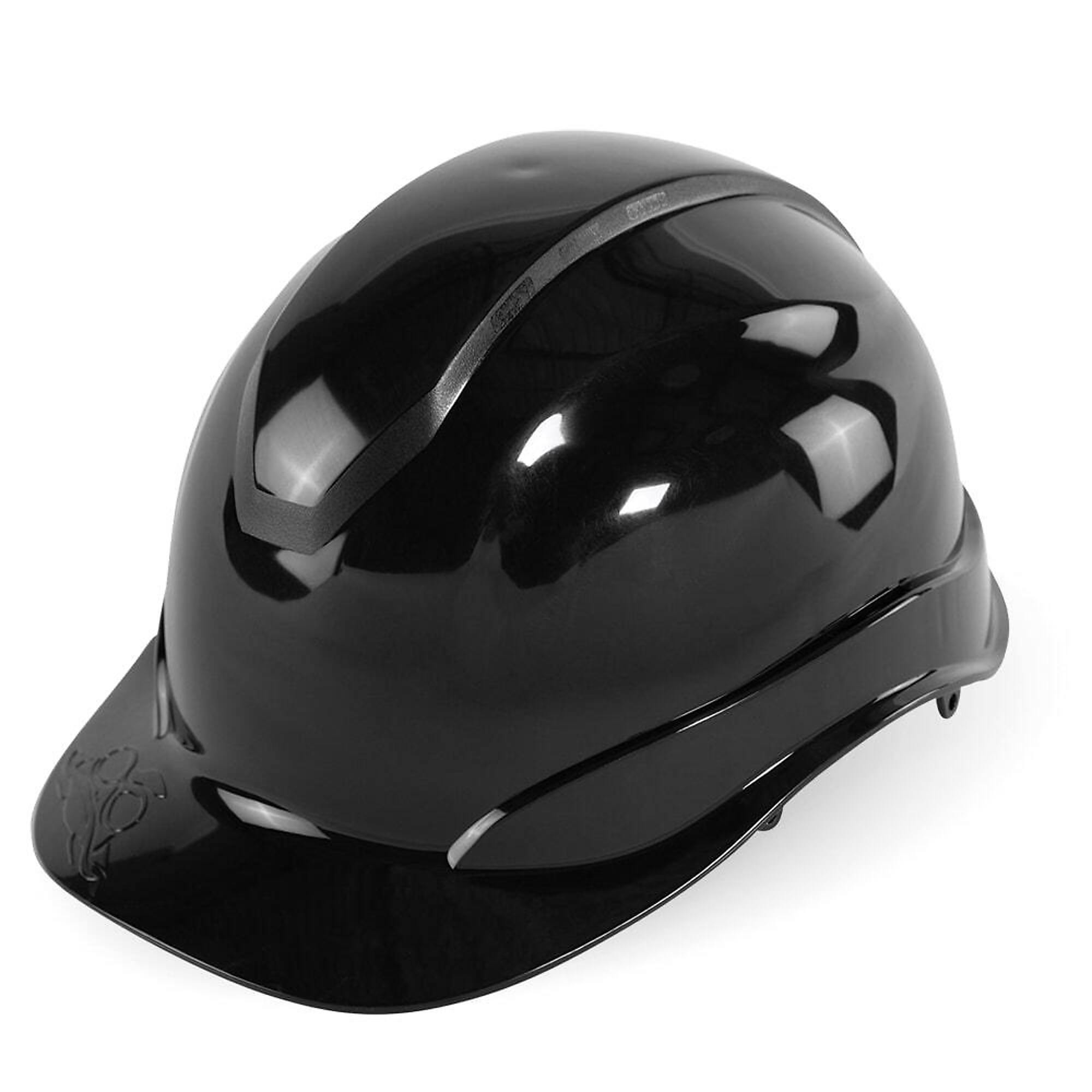 Bullhead Safety, Black, Type 1 Class C, Unvented Cap Style, Hard Hat ...