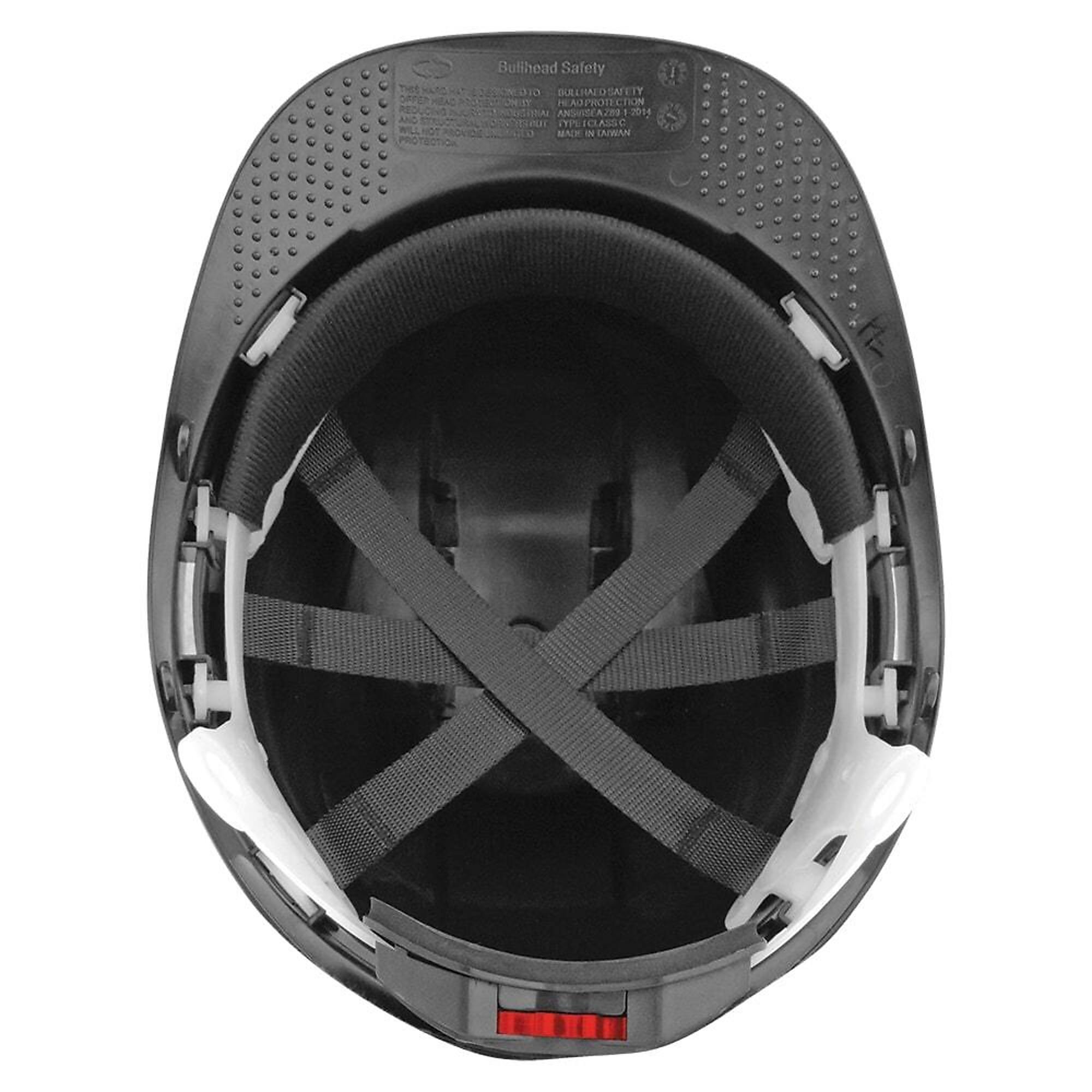 Bullhead Safety, Black, Type 1 Class C, Unvented Cap Style, Hard Hat ...