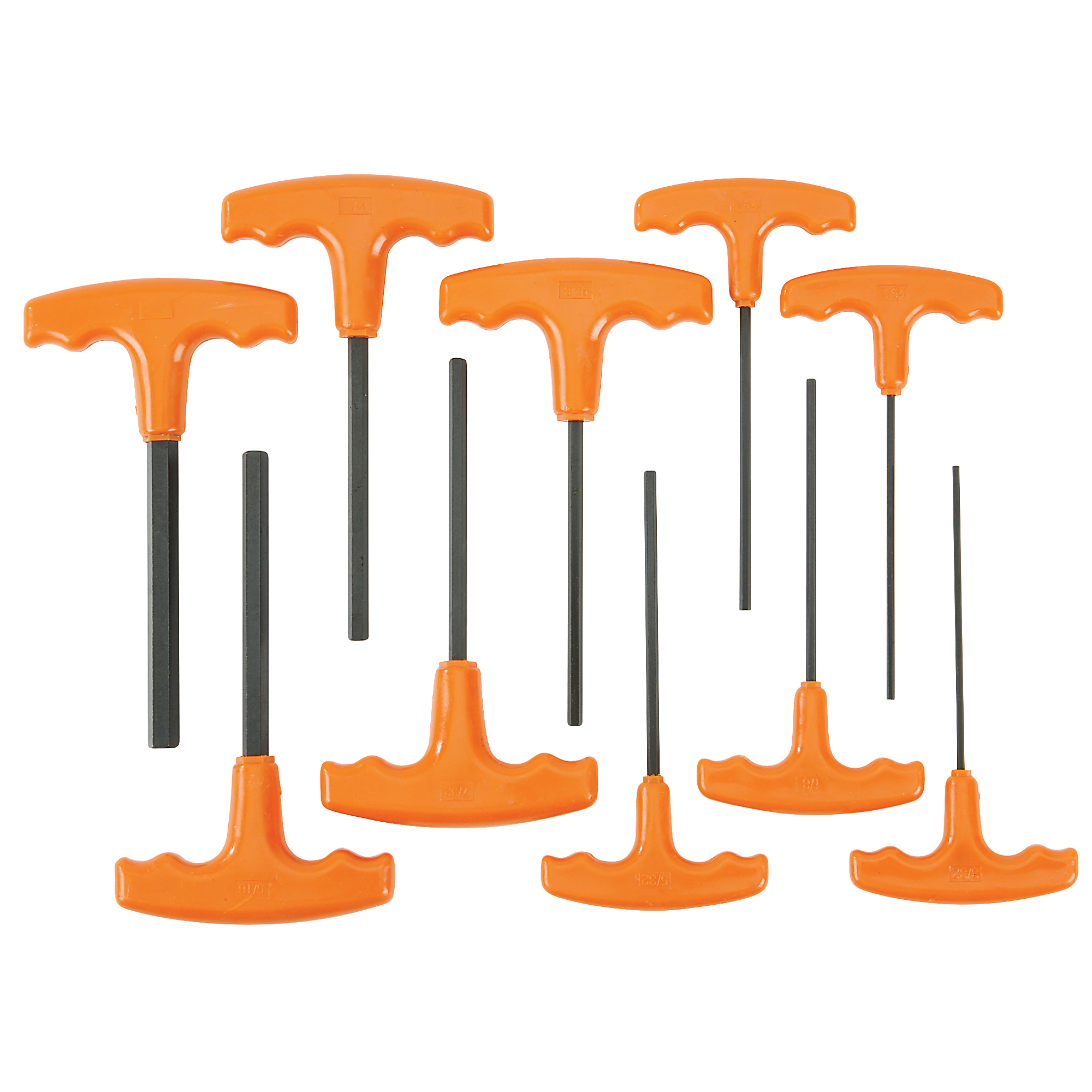 Ironton 10-Pc. SAE T-Handle Hex Key Set | Northern Tool