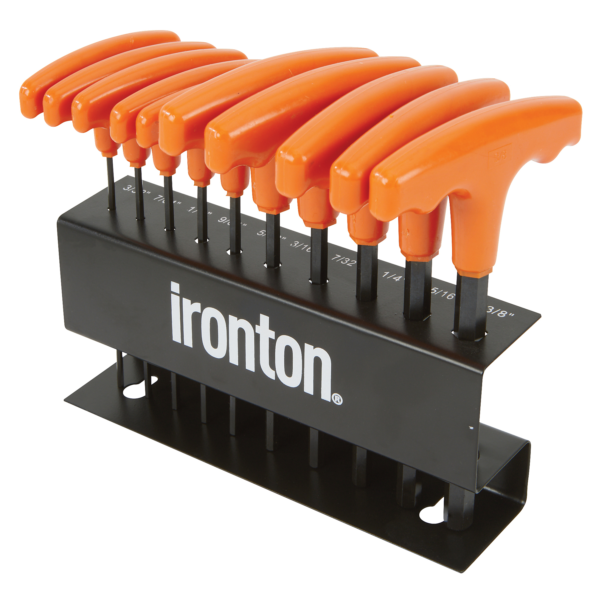 Ironton 10-Pc. SAE T-Handle Hex Key Set | Northern Tool