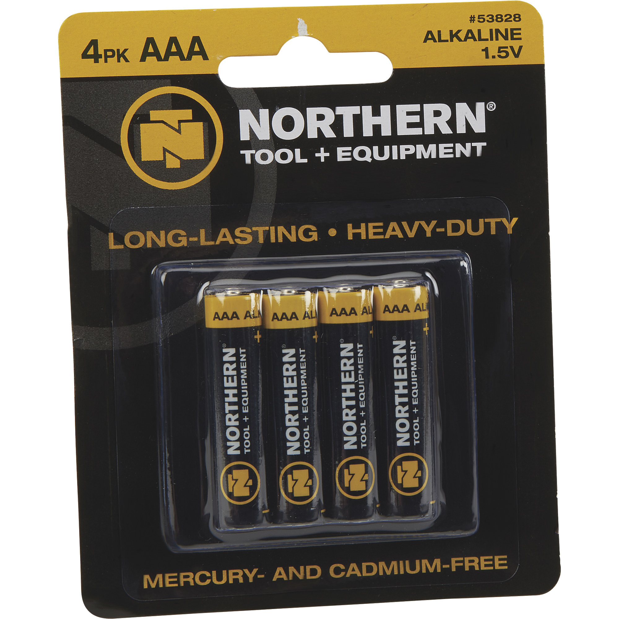 Northern Tool + Equipment AAA Alkaline Batteries, 4-Pk. | Northern Tool
