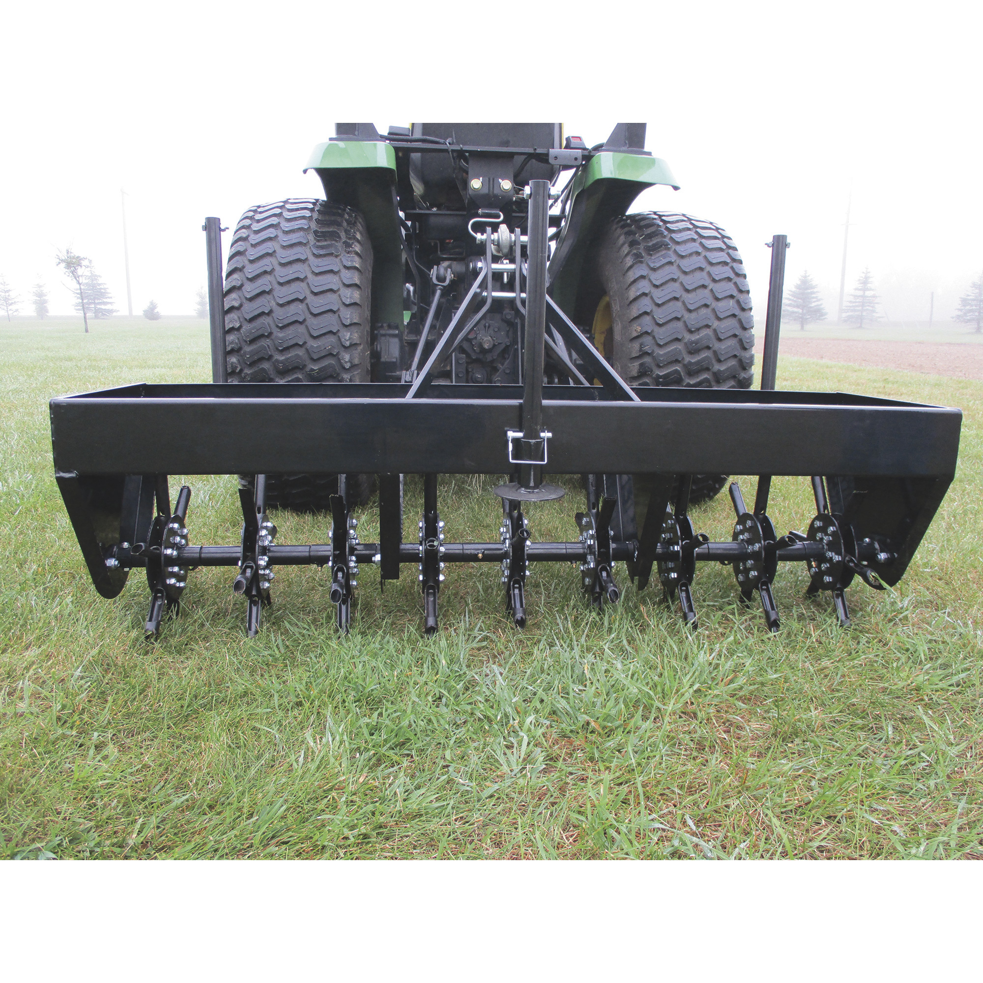 Yard Tuff 3-Pt. Plug Aerator, 60in.W, 66 Coring Plugs, Model# YTF ...