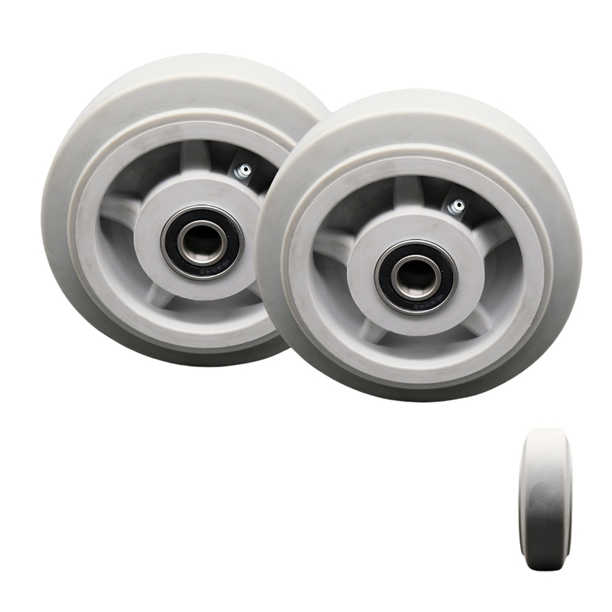 Service Caster, 6in. x 2in. Hardware Wheels, Wheel Diameter 6 in ...