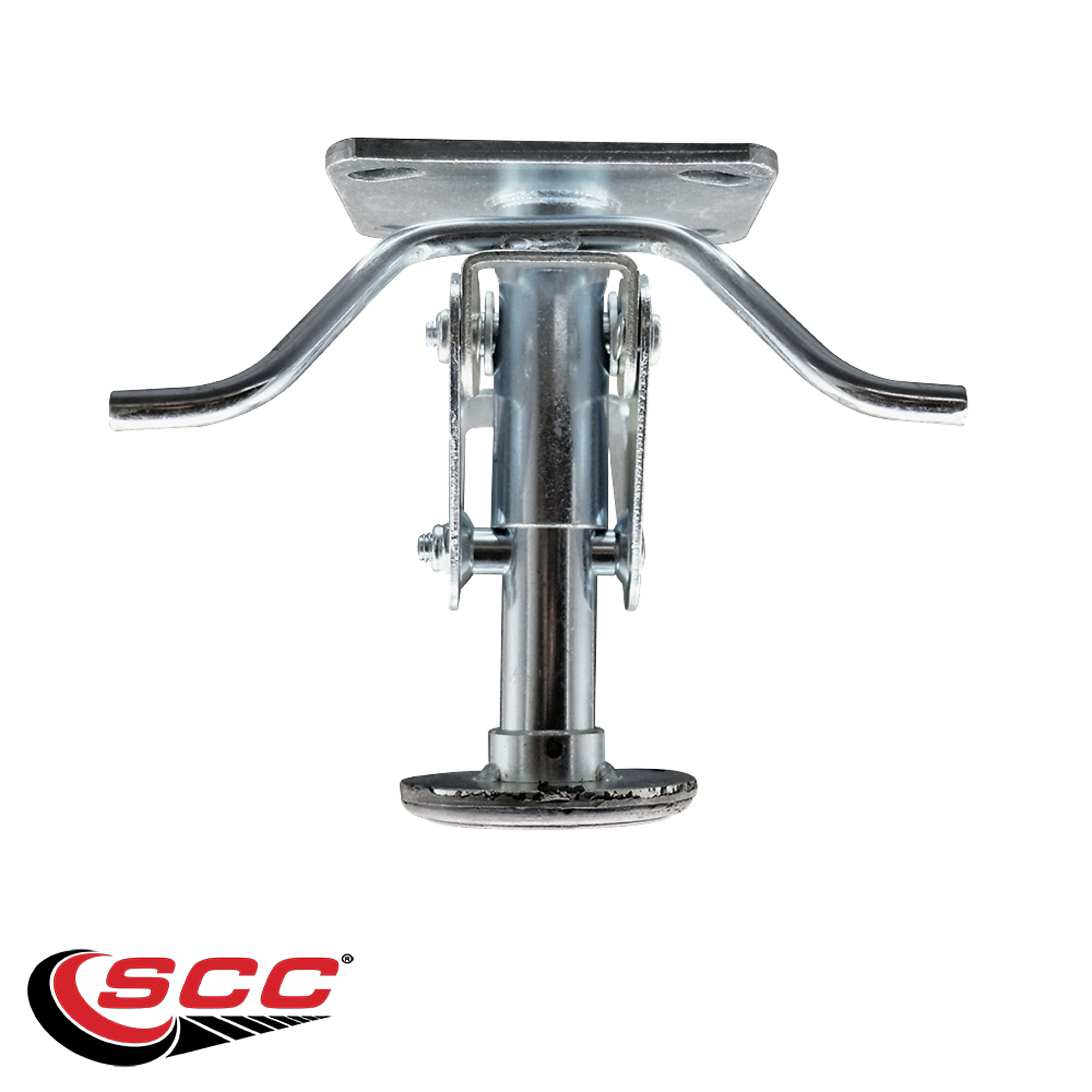 Service Caster, 6in. Kick Bar Floor Truck Lock, Caster Type Rigid ...